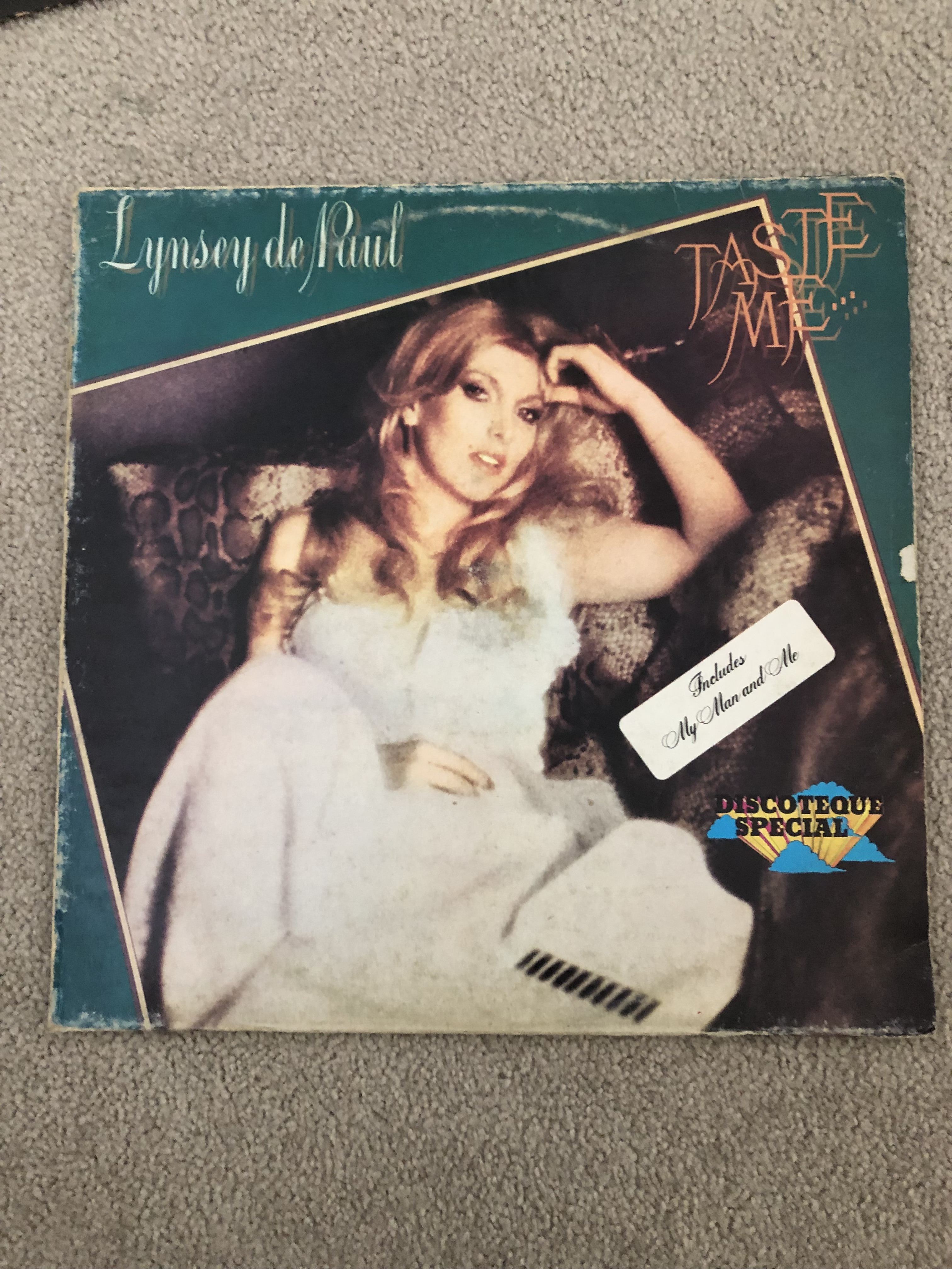 Lynsey De Paul - Taste Me… Don’t Waste Me 1975 Vinyl LP |﻿ Vinyl, CD, and Blu-ray