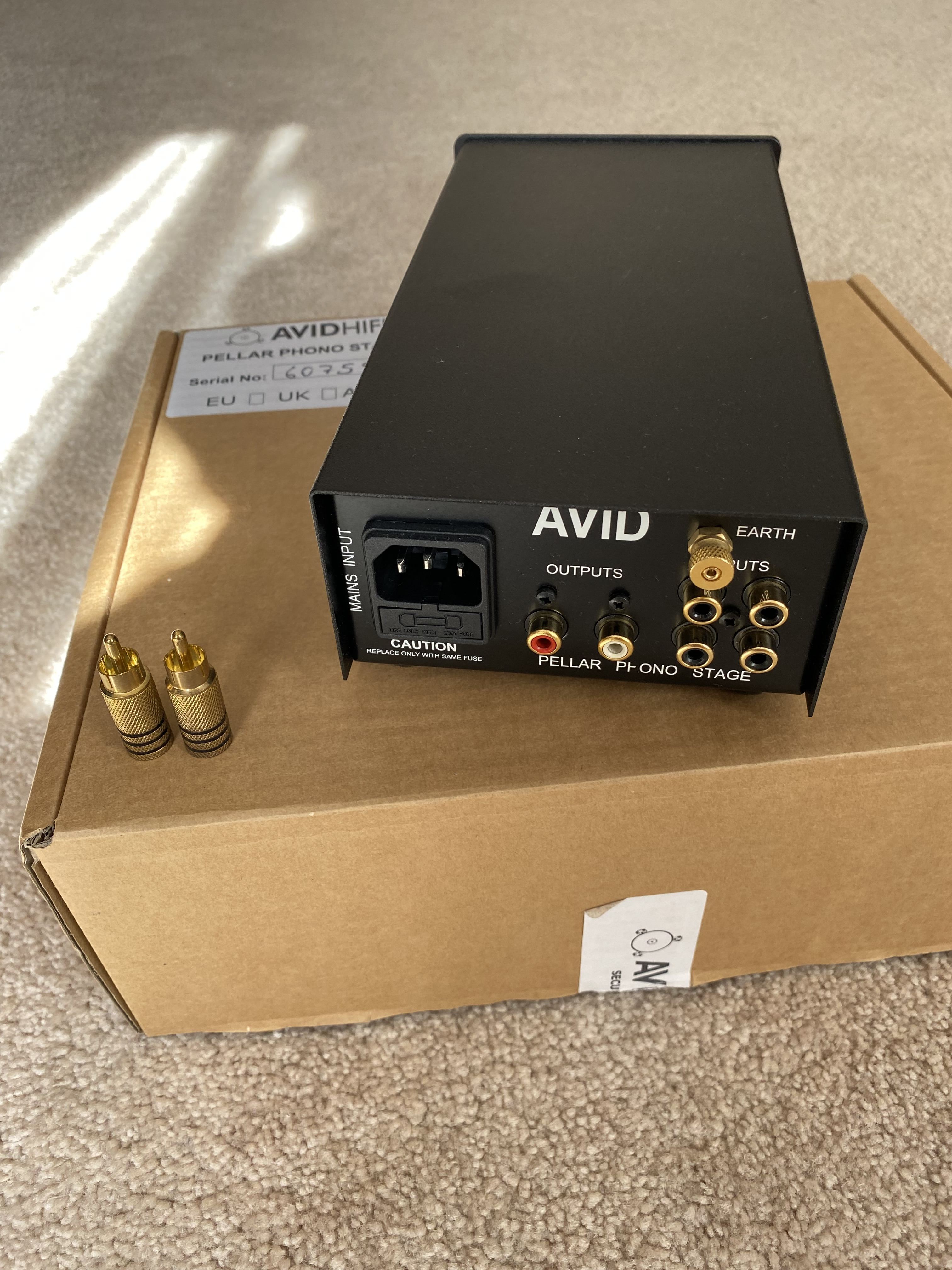 Avid Pellar phono stage - Stereo, Home Cinema, Headphones Components ...