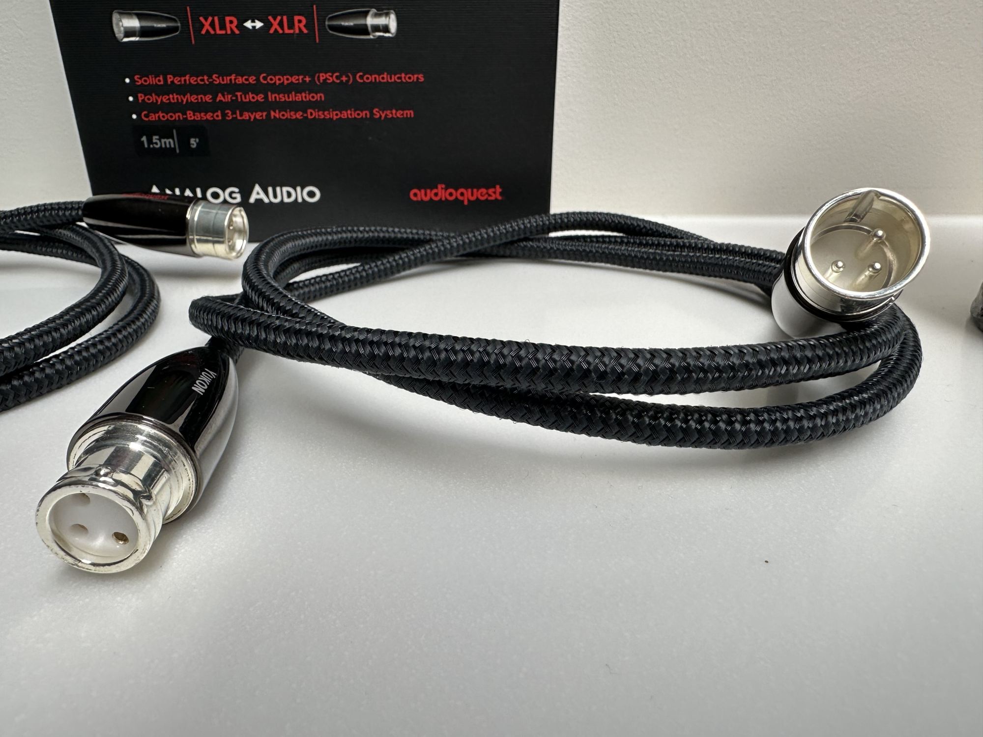 Audioquest Yukon XLR cables (1.5m) - Hi-Fi and Cinema Cables ...