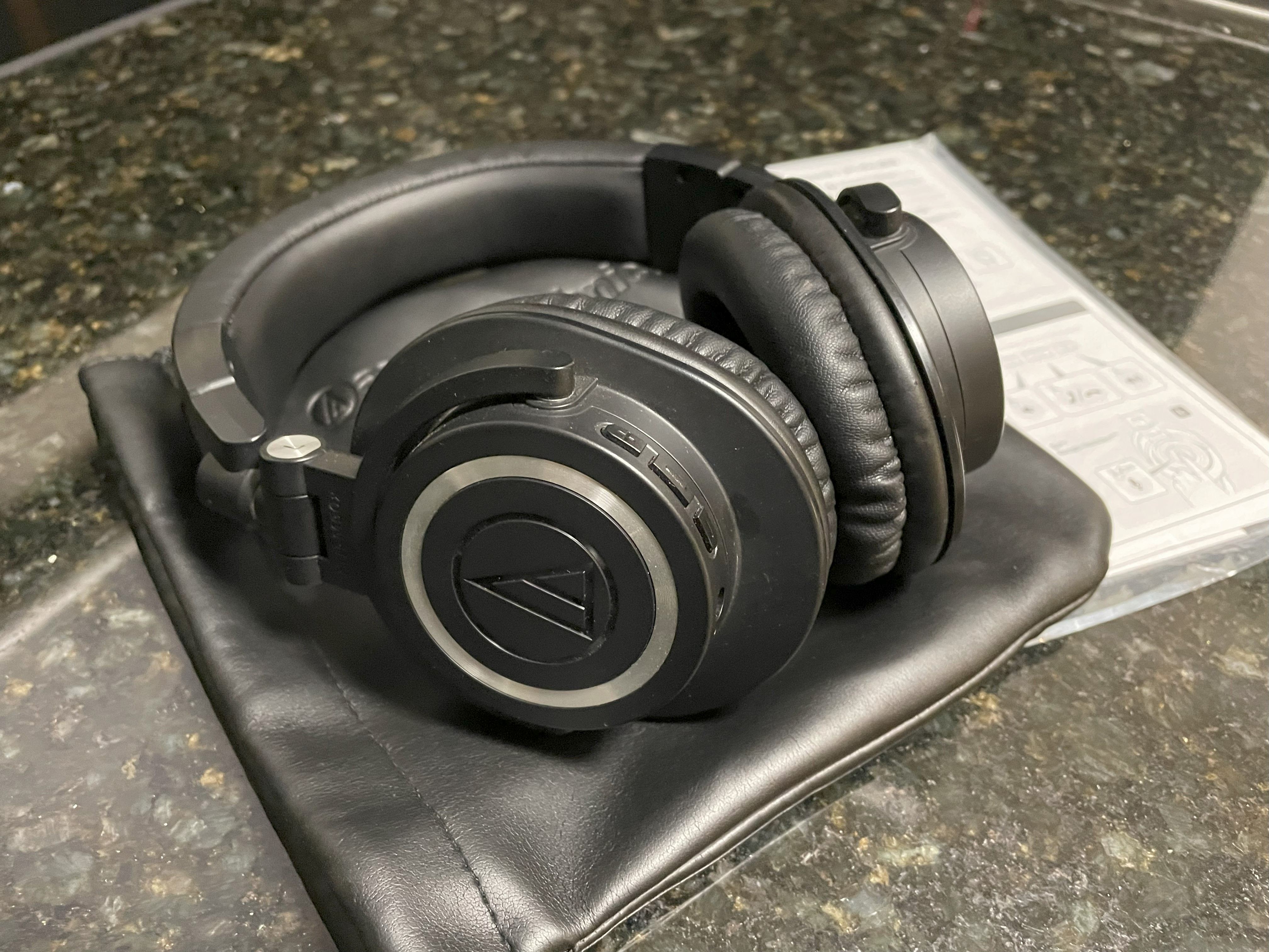 Audio Technica ATH-50XBT Bluetooth Headphones - Stereo, Home Cinema ...