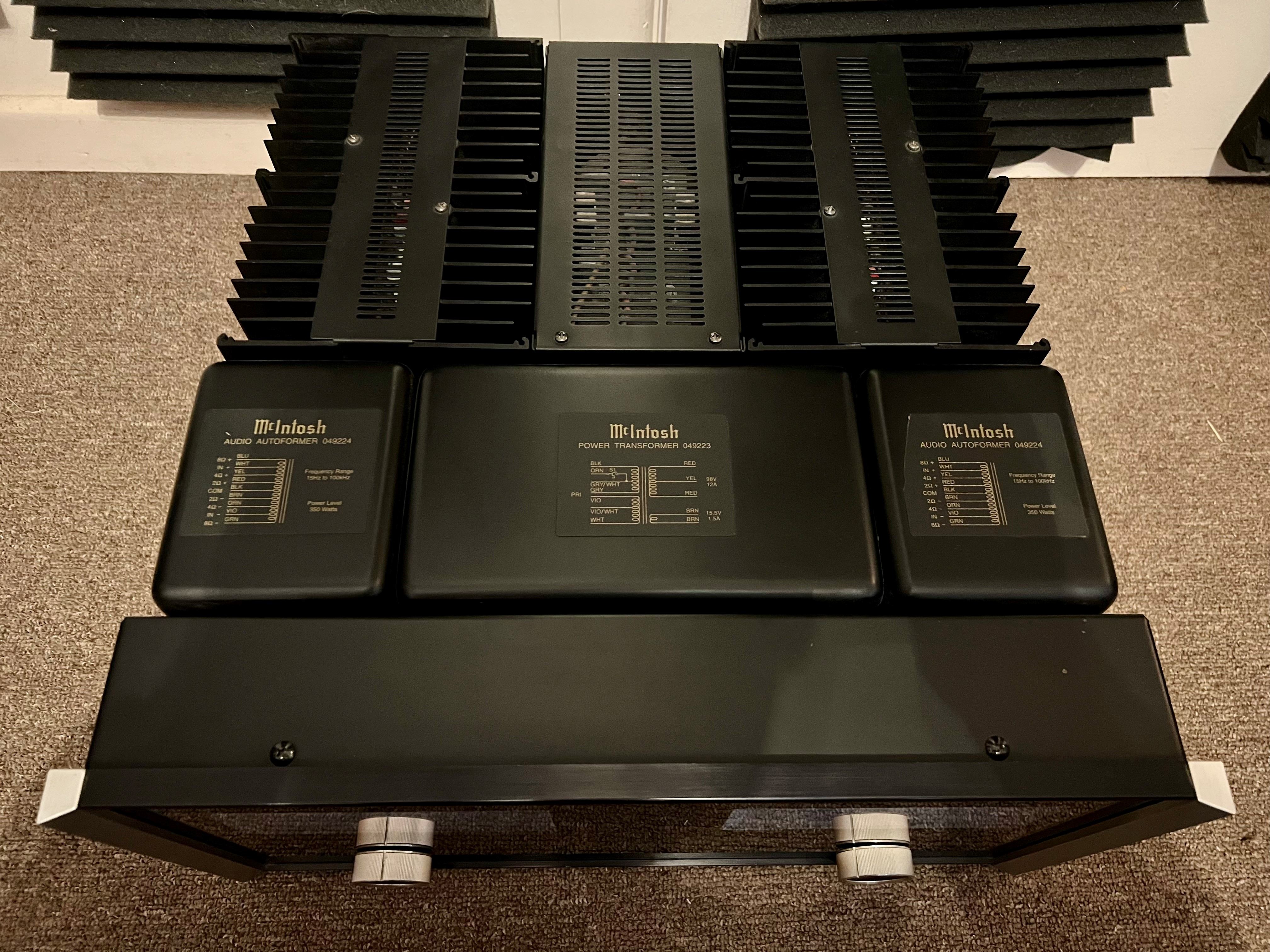 SOLD ELSEWHERE: McIntosh MC352 Power Amplifier - Stereo, Home Cinema ...