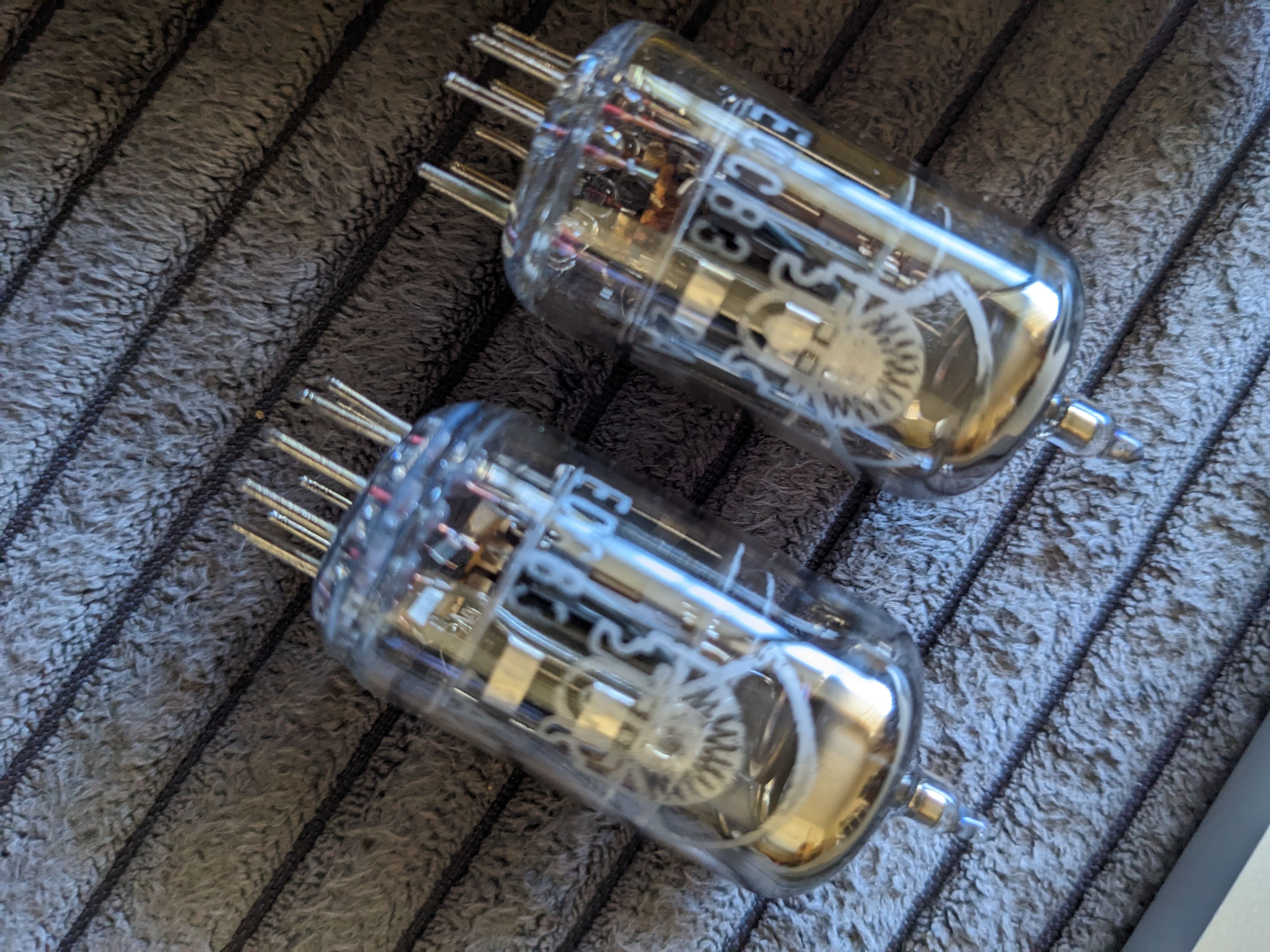 Orion ECC83/ 12AX7 vacuum tube valve pair. - Hi-Fi and Cinema Cables & Accessories - StereoNET