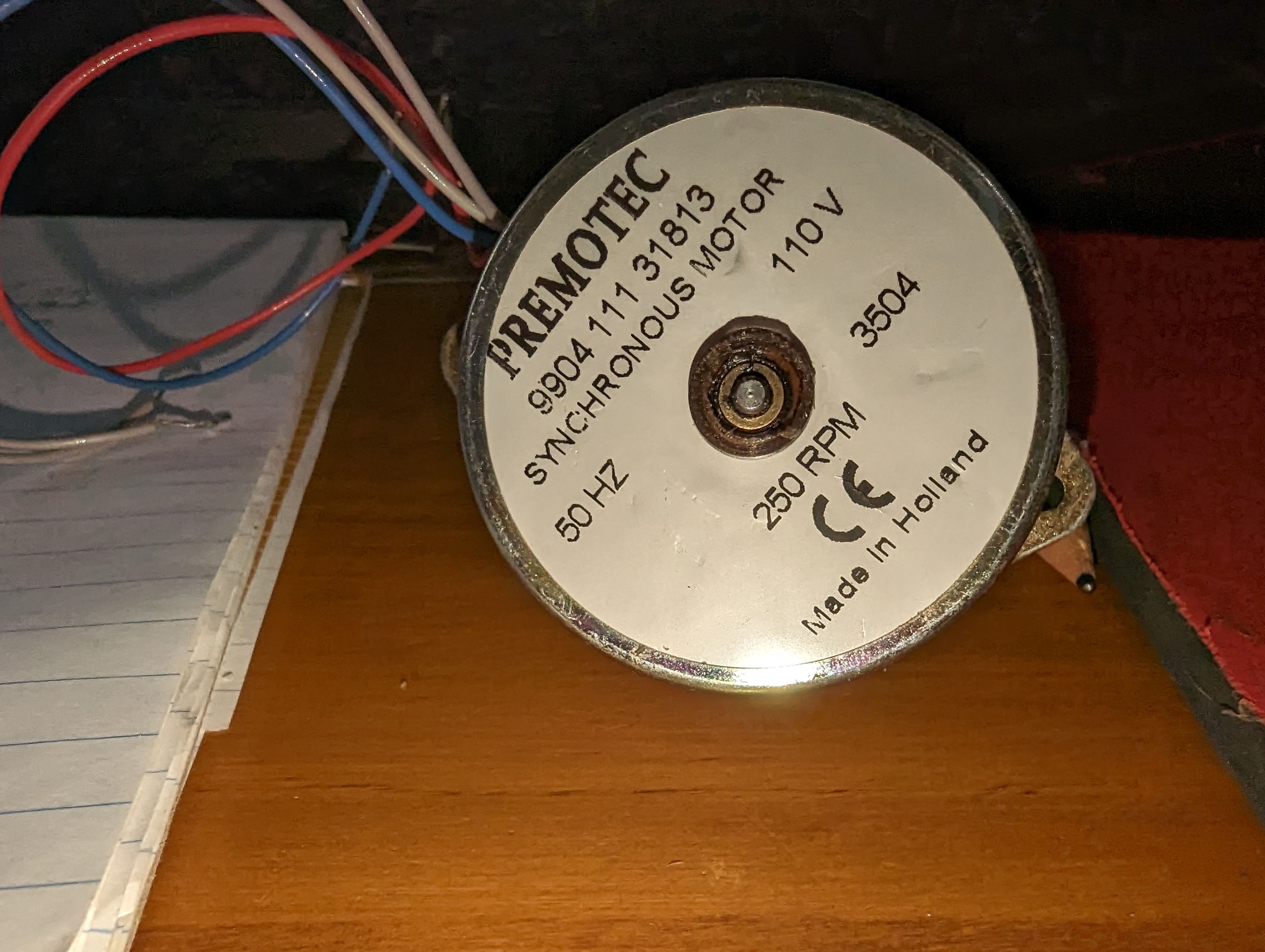 Premotec 990411131813 synchronous motor - Hi-Fi and Cinema Cables ...