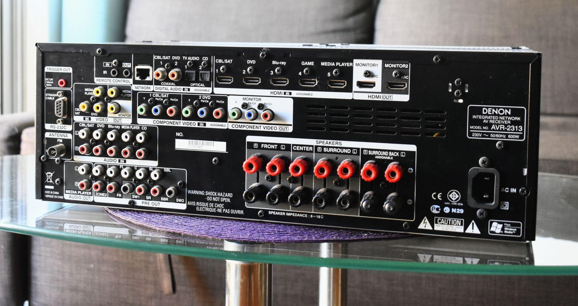 DENON AVR-2313 versatile reciever! - Stereo, Home Cinema, Headphones ...