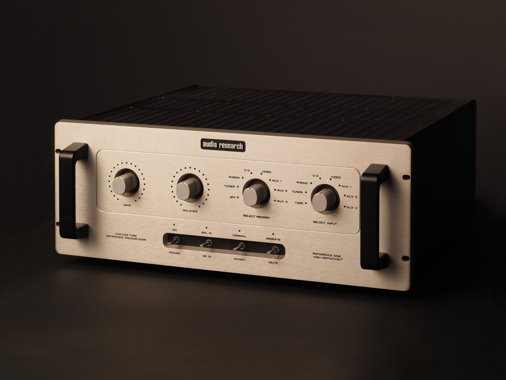 SOLD ELSEWHERE: Audio Research Reference One Preamp - Stereo, Home ...