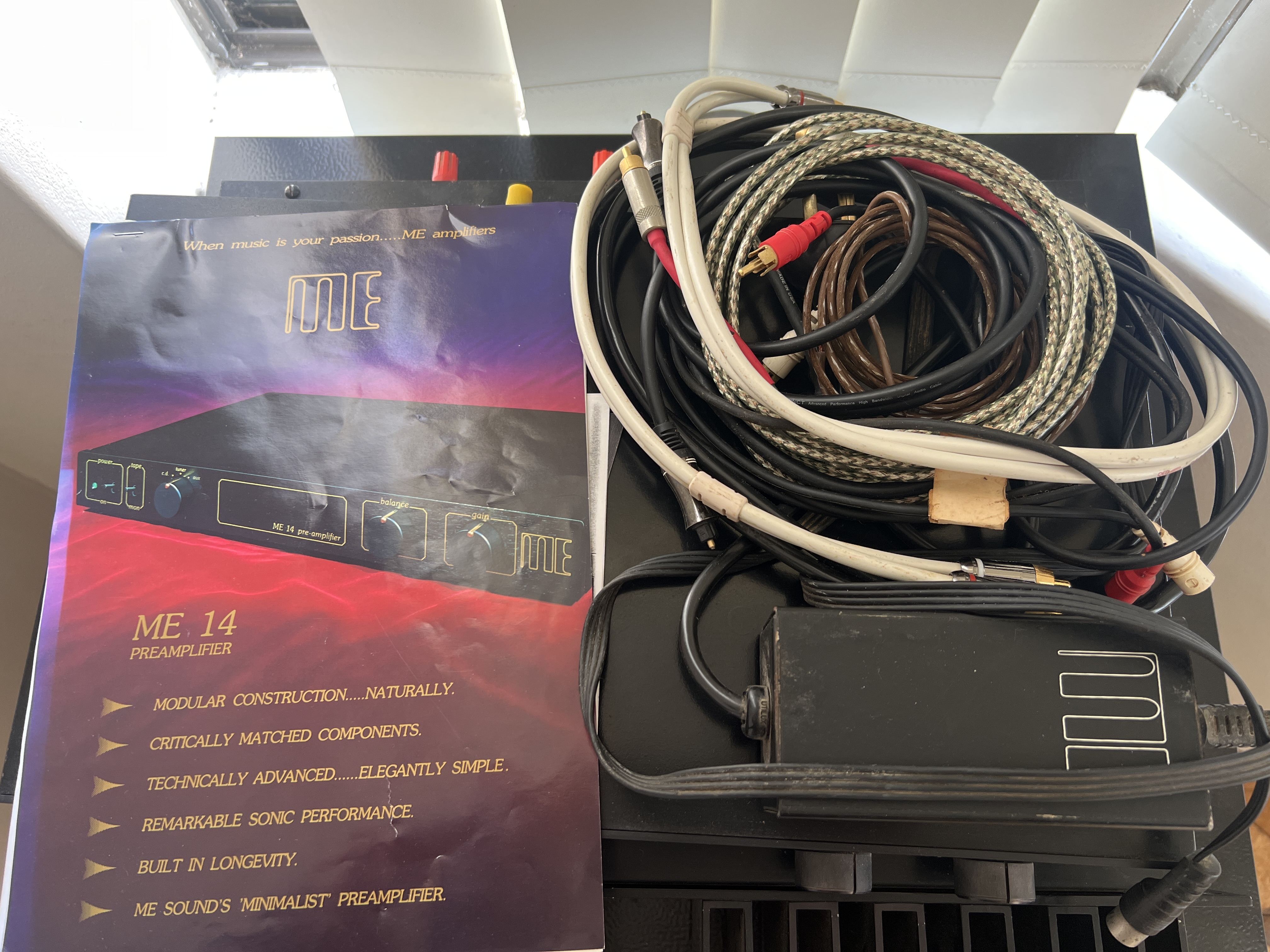 ME Sound 15 preamplifier & ME 75 Power amplifier - Stereo, Home Cinema ...