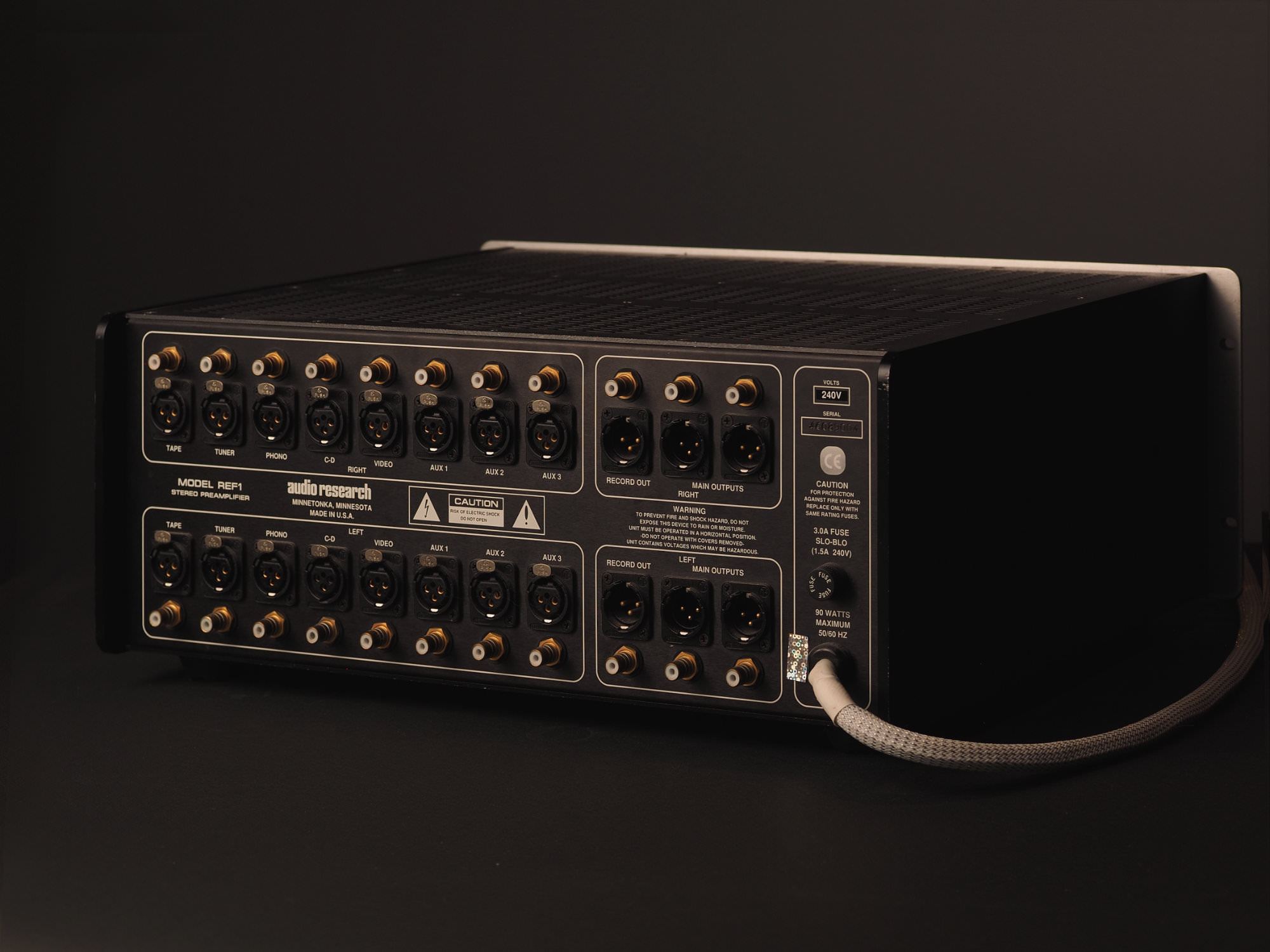 SOLD ELSEWHERE: Audio Research Reference One Preamp - Stereo, Home ...