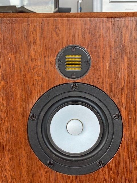 MARKAUDIO Speaker with AMT supertweeter , Solid Merbau boxes - Stereo ...