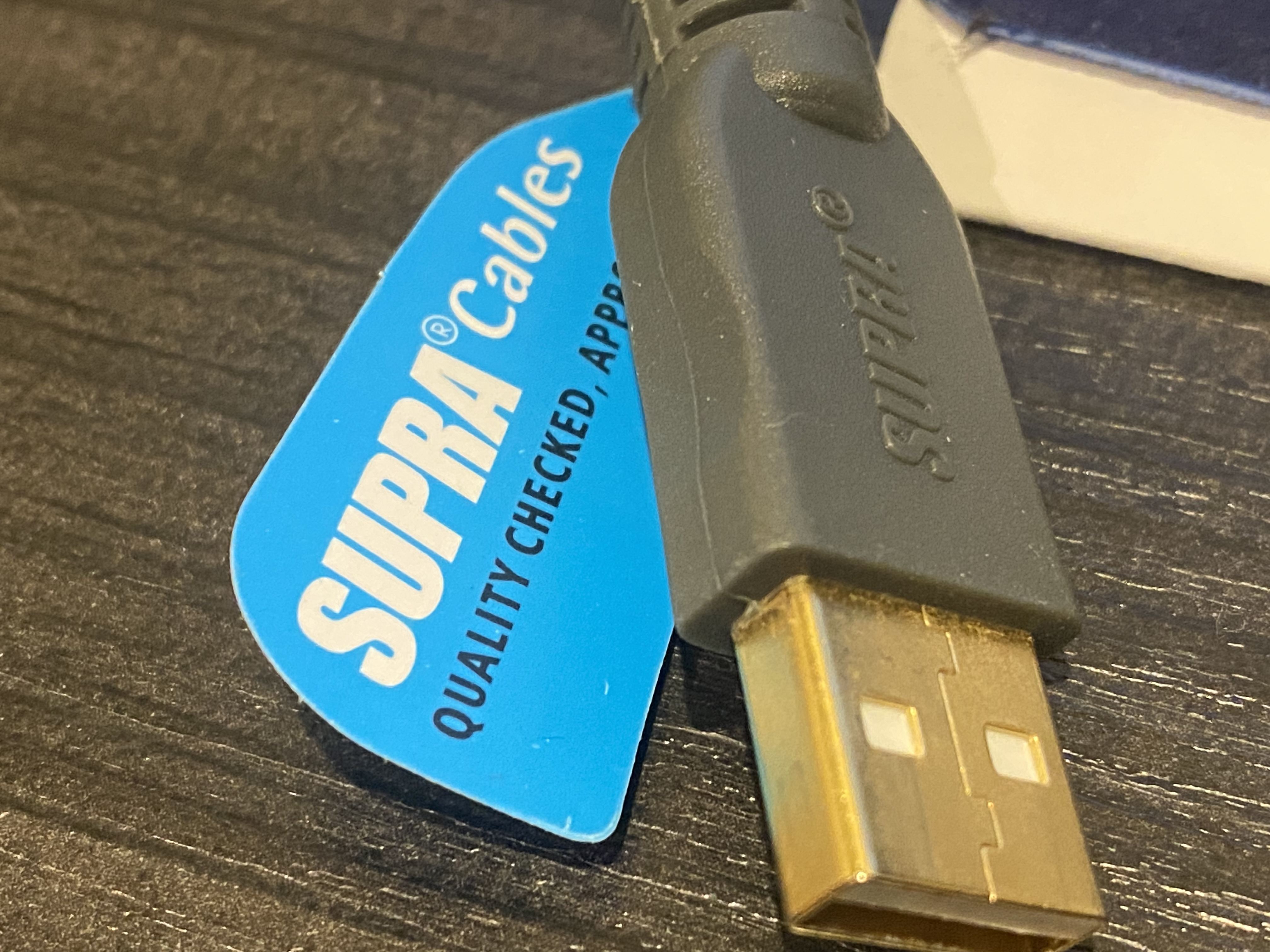 Supra USB Cable - made in Sweden (1m) - Hi-Fi and Cinema Cables ...