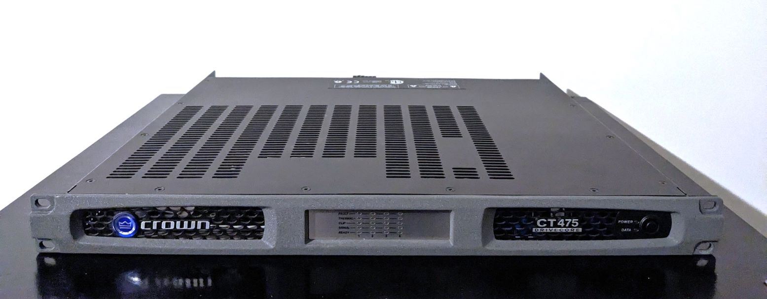Crown CT475 Drivecore Four-channel Power Amplifier - Stereo, Home ...