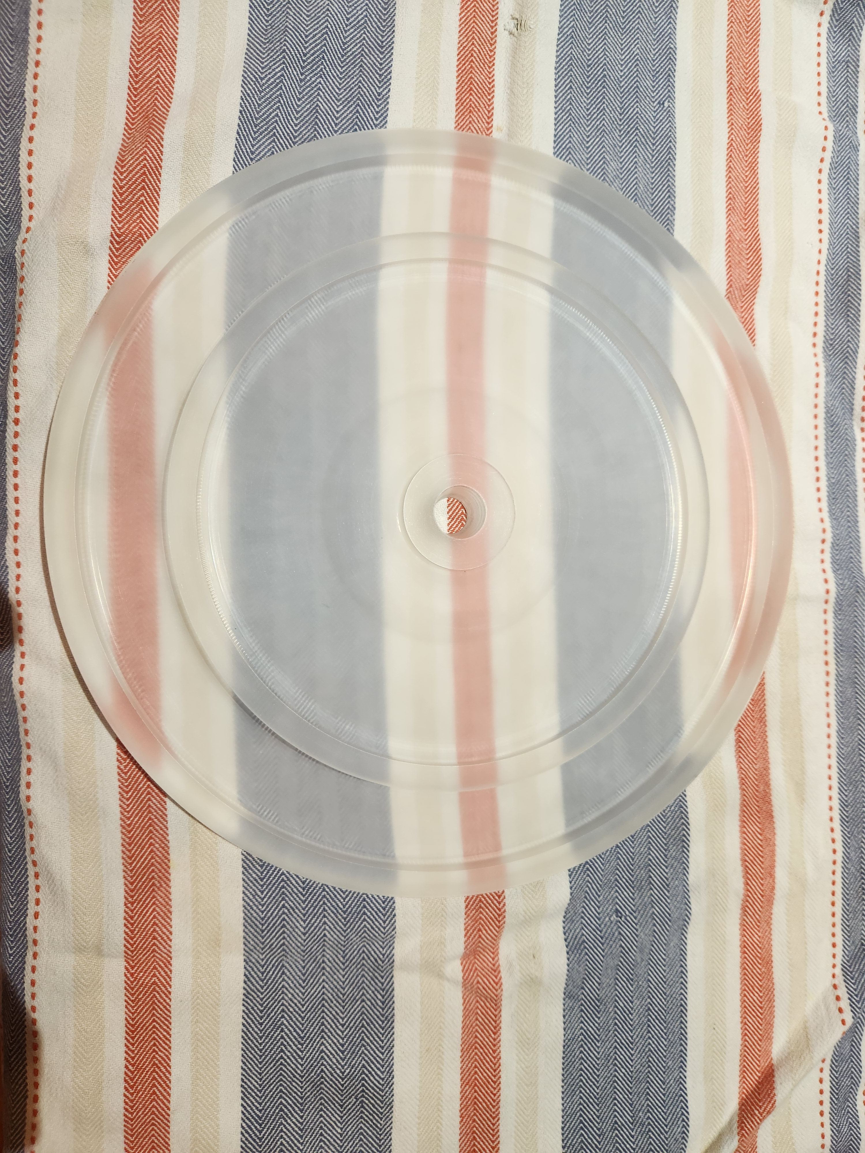 Michael Lim Acrylic Platter suitable for Rega turntables - Hi-Fi and ...