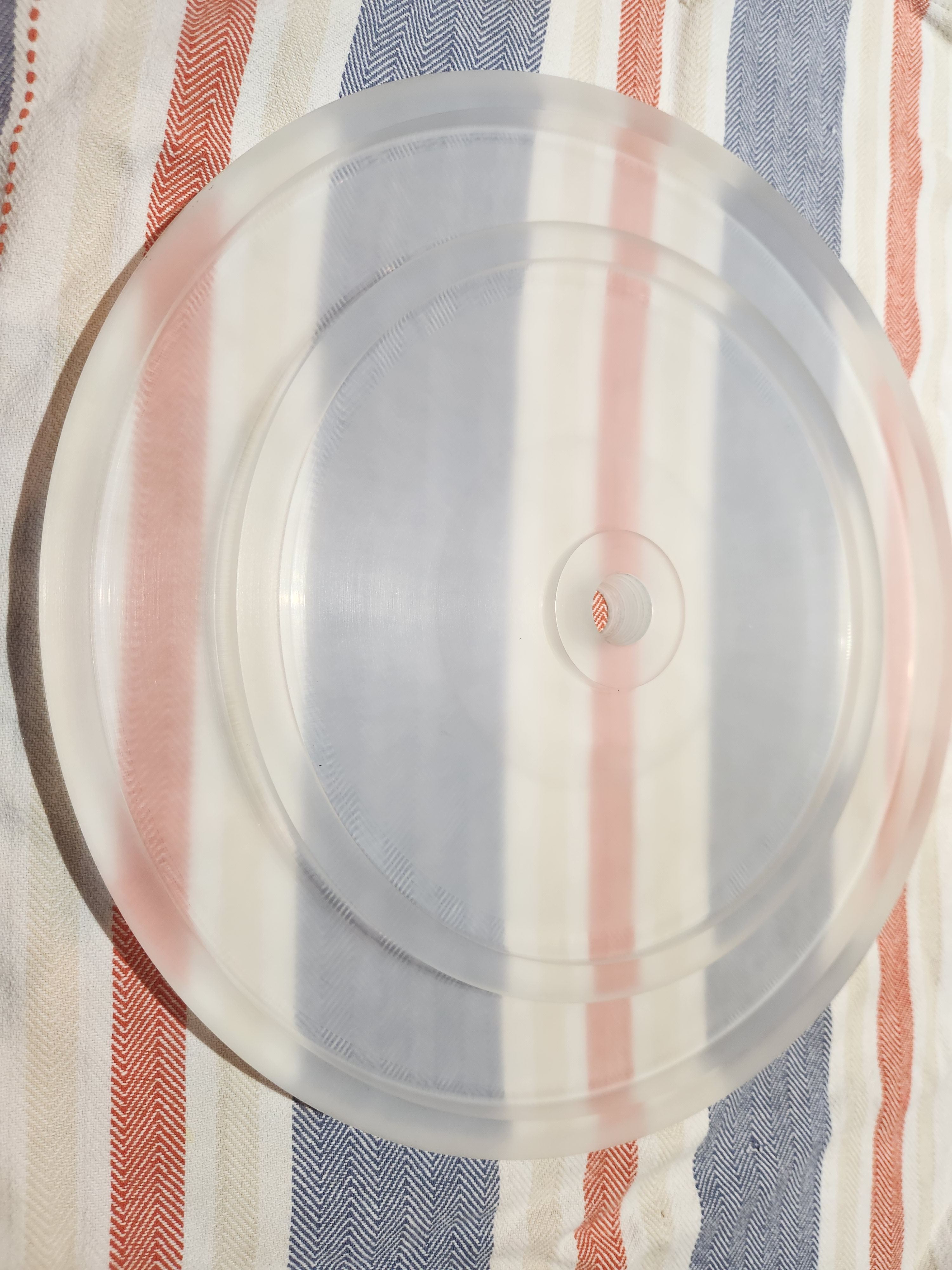 Michael Lim Acrylic Platter suitable for Rega turntables - Hi-Fi and ...