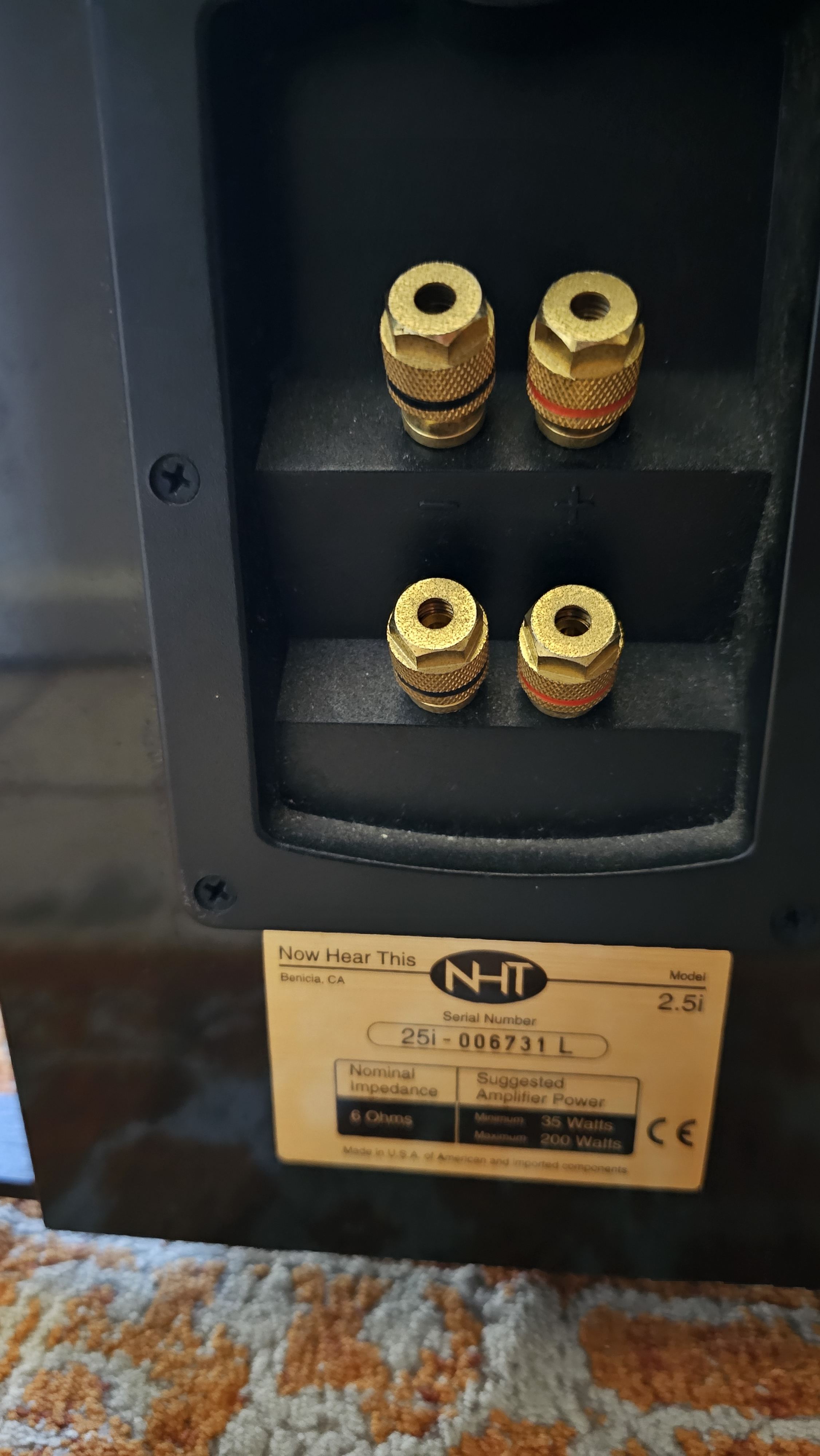 NHT 2.5i Speakers |﻿ Stereo, Home Cinema, Headphones Components