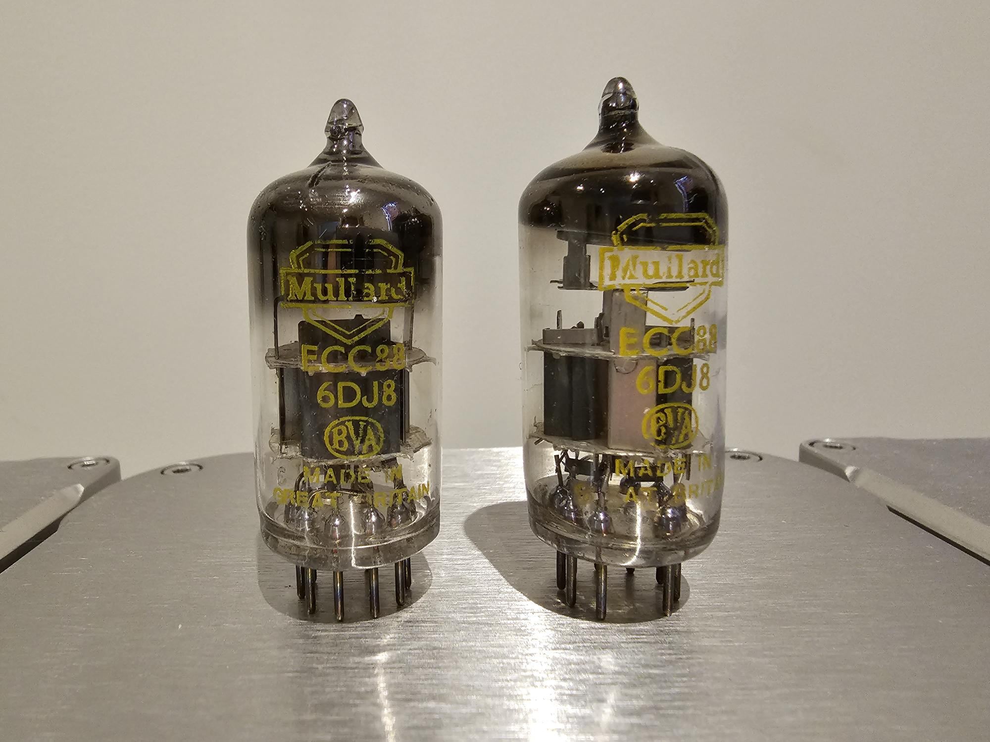 Mullard 6DJ8 Yellow Label Tube Pair |﻿ Hi-Fi and Cinema Cables & Accessories