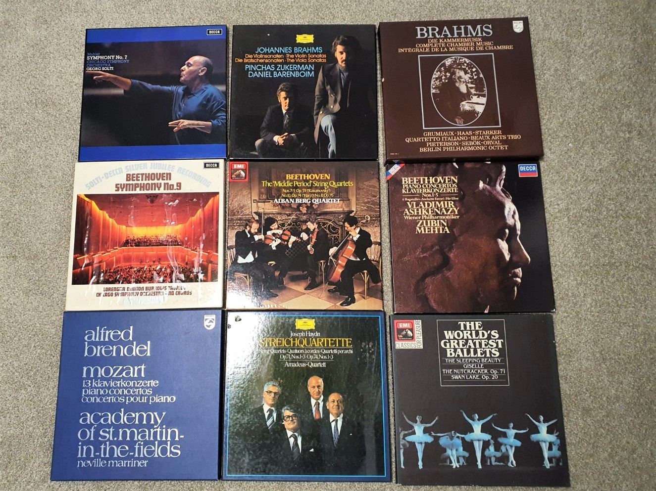 Classic 9 boxsets Top quality |﻿ Vinyl, CD, and Blu-ray