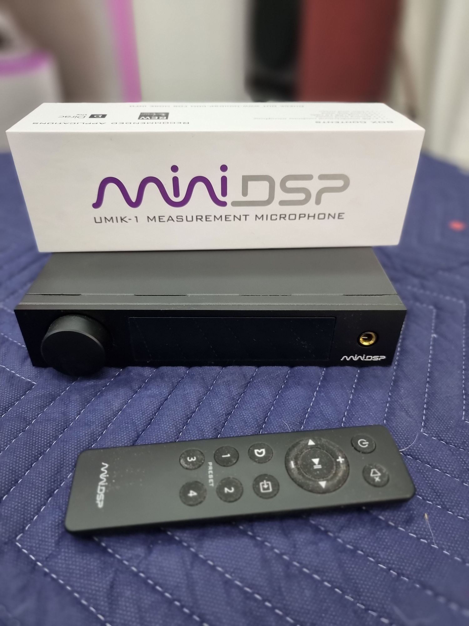 Minidsp SHD Studio dsp streamer with UMIK - Stereo, Home Cinema, Headphones Components - StereoNET