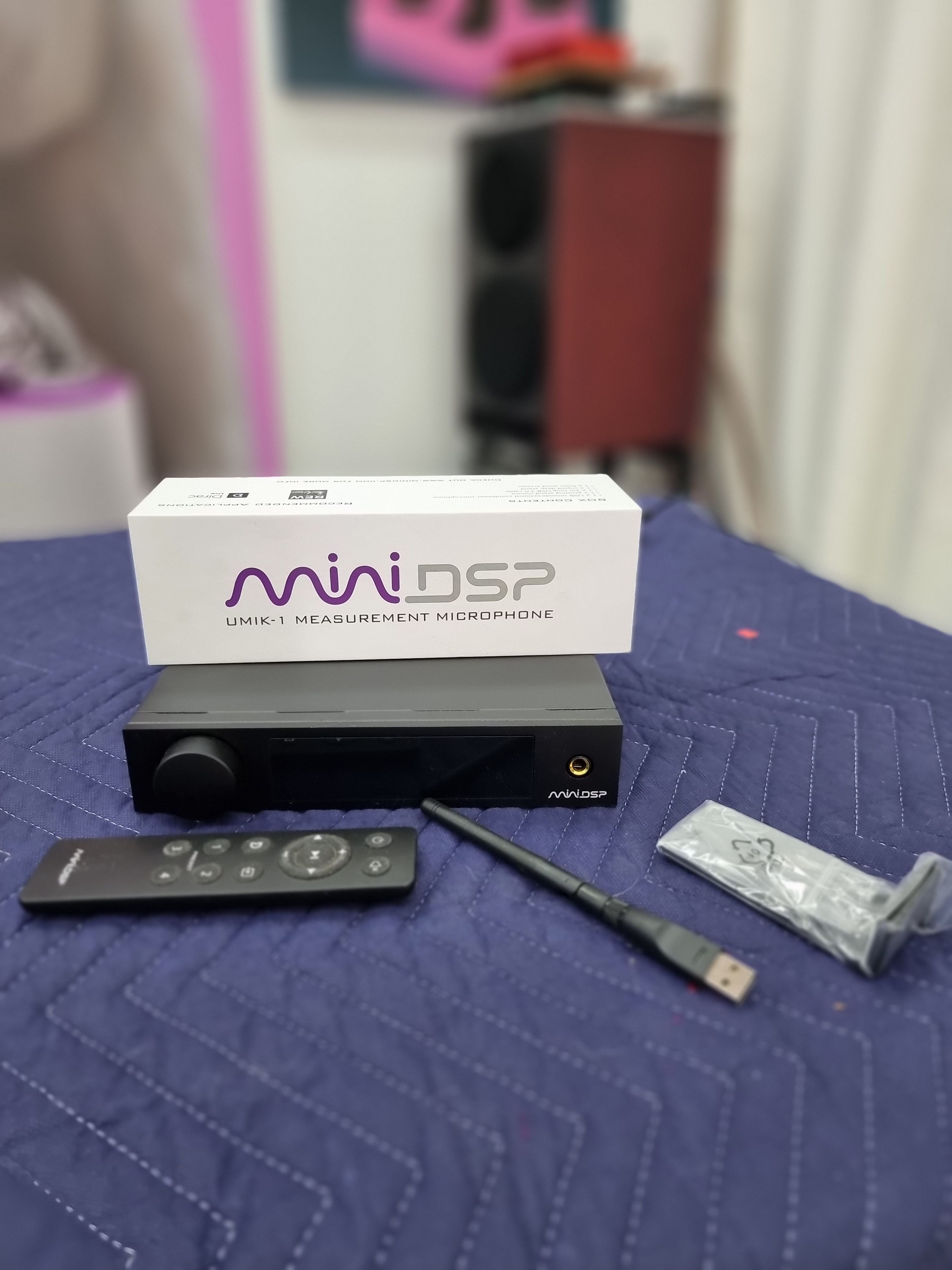 Minidsp SHD Studio dsp streamer with UMIK - Stereo, Home Cinema ...