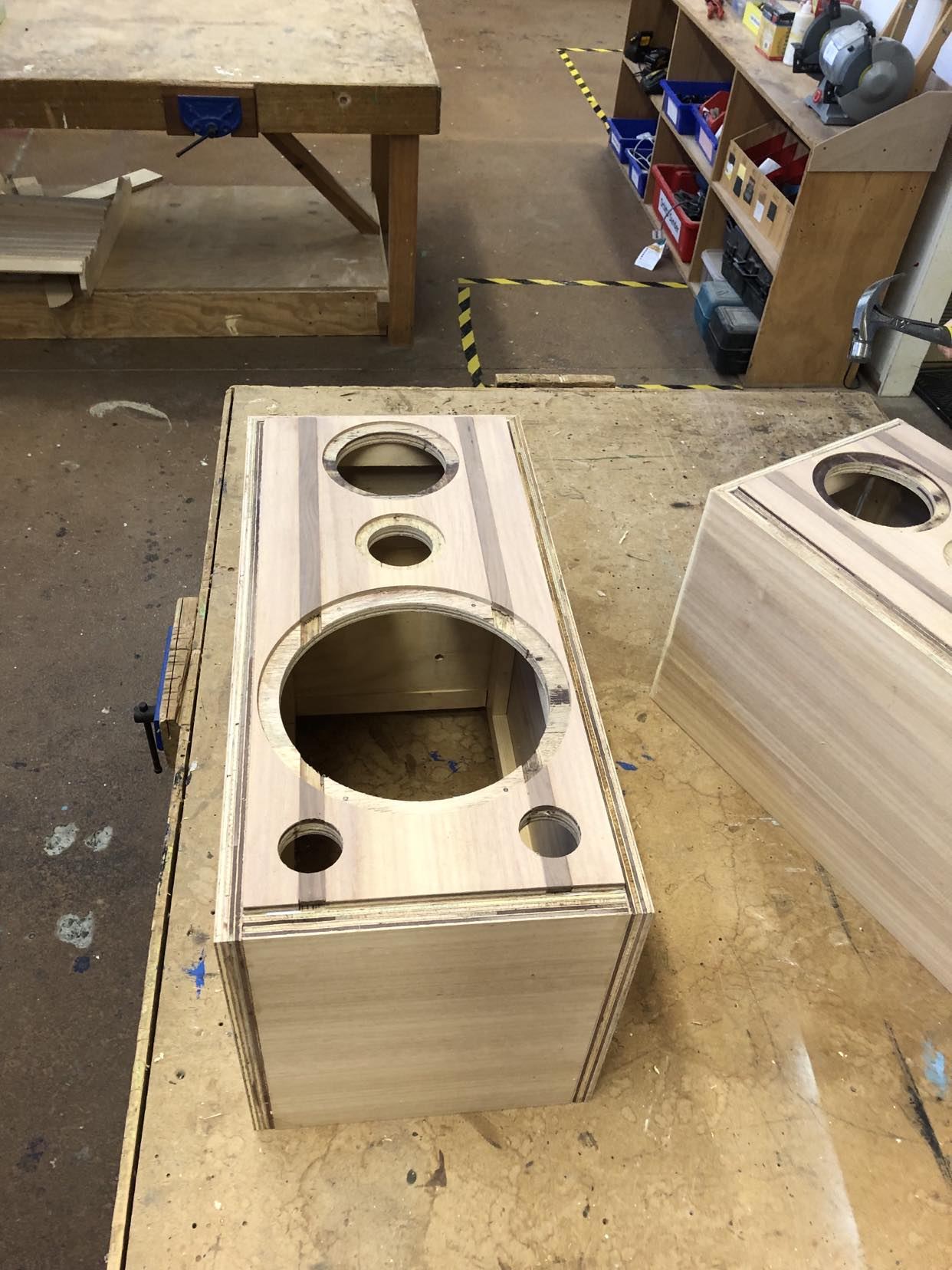 3-way monitor with 10 inch / 6 inch and Air-Motion Tweeter - DIY Audio ...