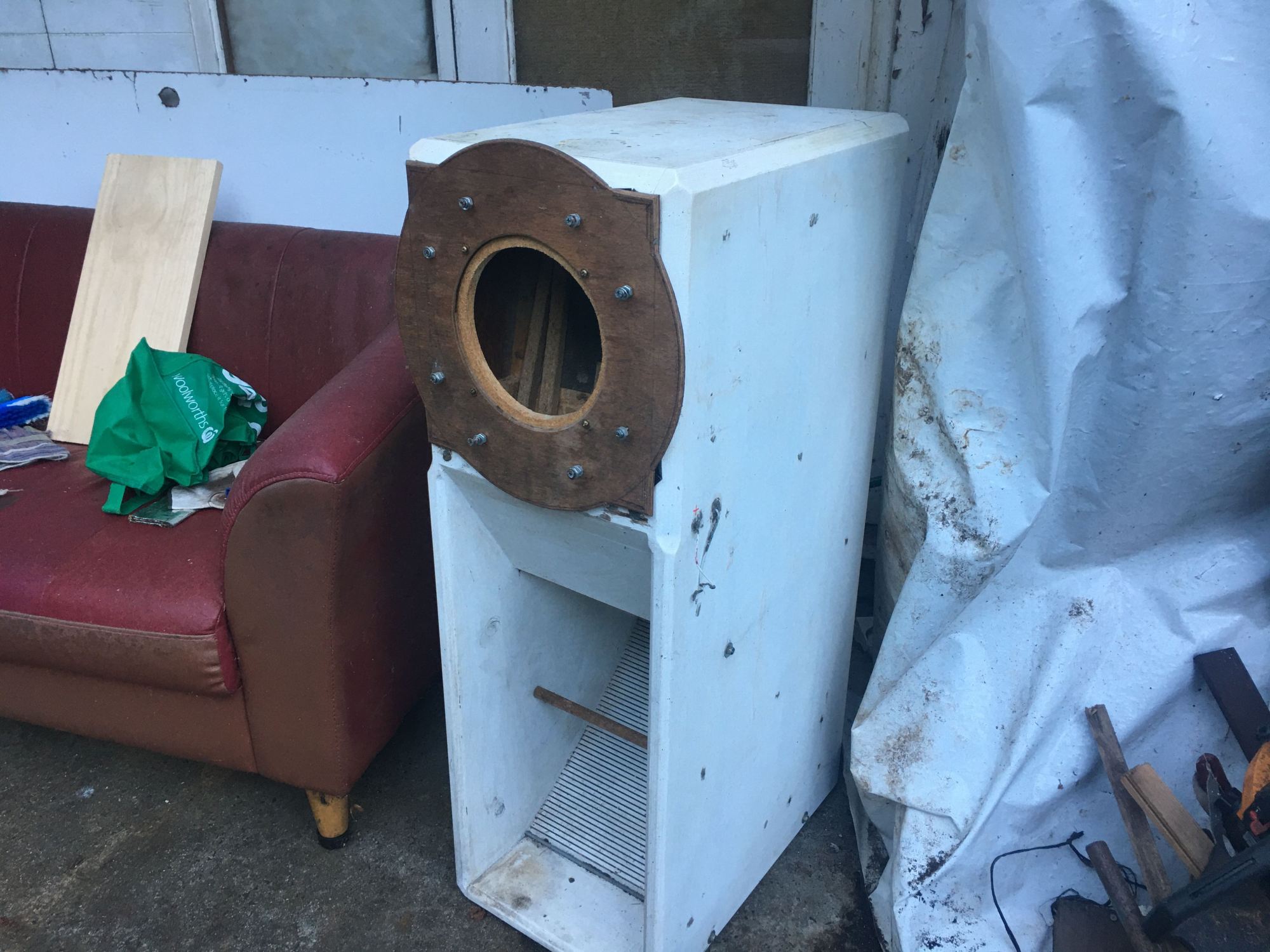 Lewis Moiratori Rear Loaded Tractrix Horn Enclosures |﻿ Hi-Fi and ...