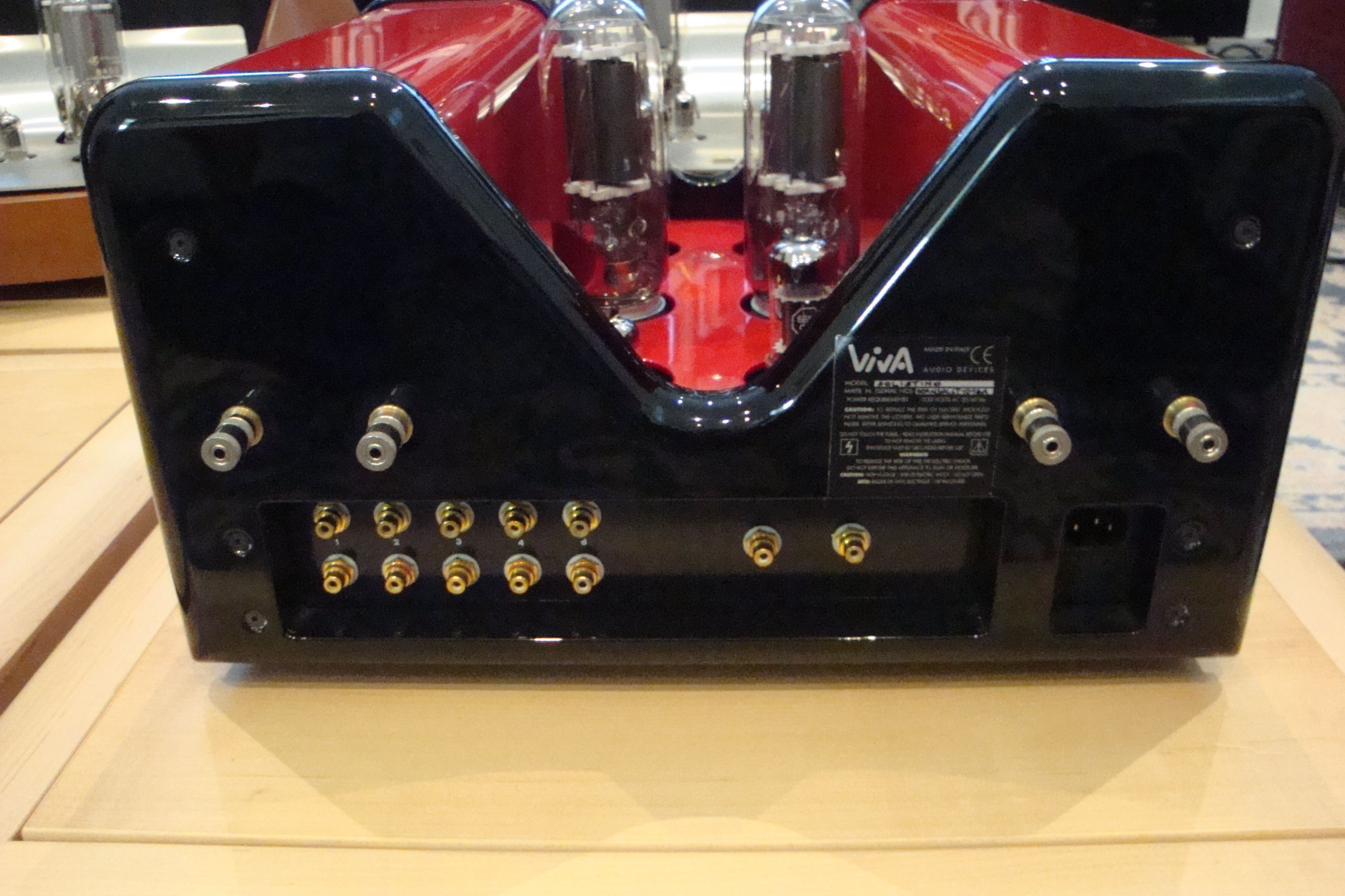 VIVA AUDIO - SOLISTINO - SET 845 TUBE INTEGRATED AMPLIFIER - Stereo ...