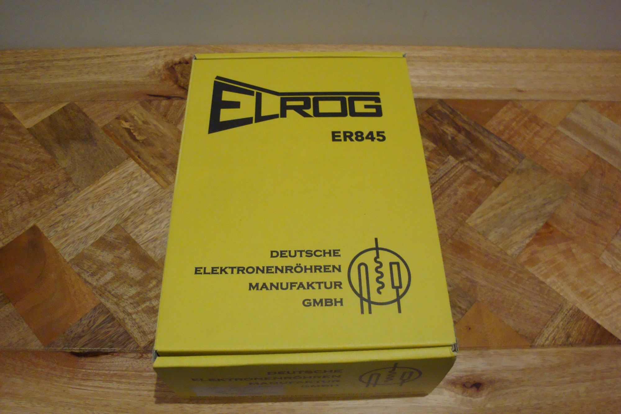 ONE MATCHED PAIR ELROG ER845 VALVES |﻿ Hi-Fi and Cinema Cables ...