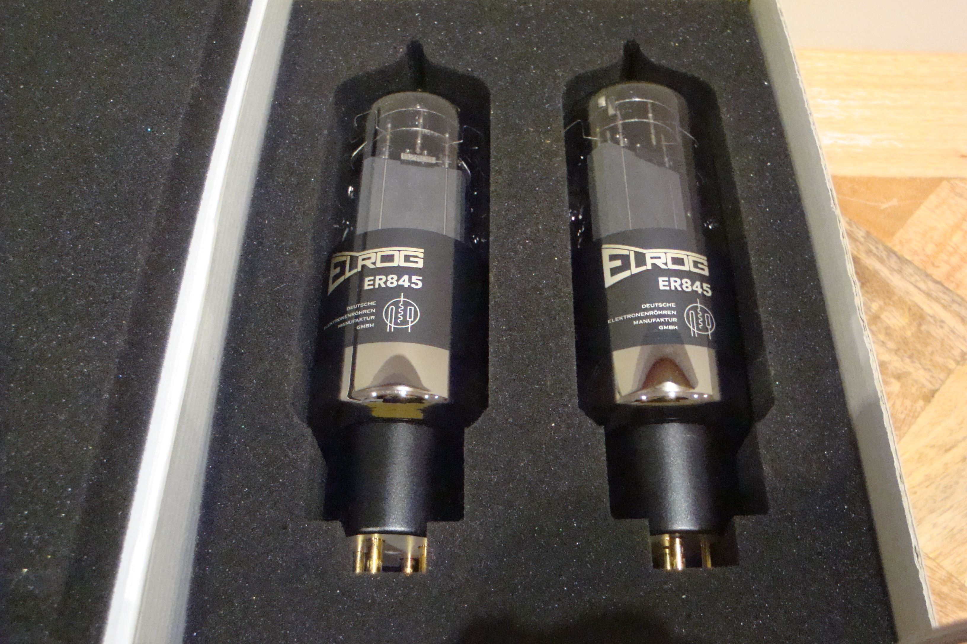 ONE MATCHED PAIR ELROG ER845 VALVES |﻿ Hi-Fi and Cinema Cables ...