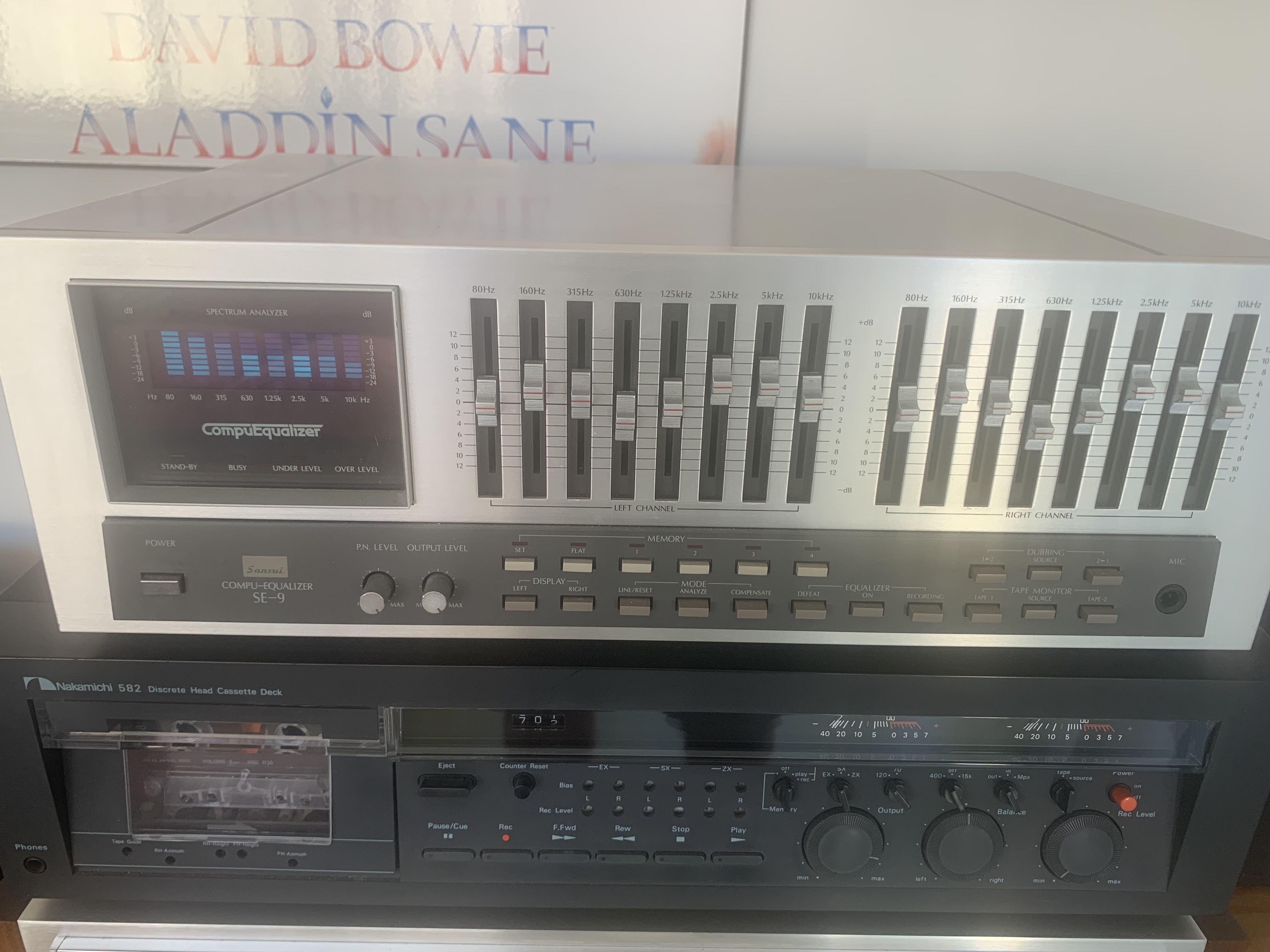FOR SALE. Sansui SE9 Compu equaliser - Stereo, Home Cinema, Headphones ...