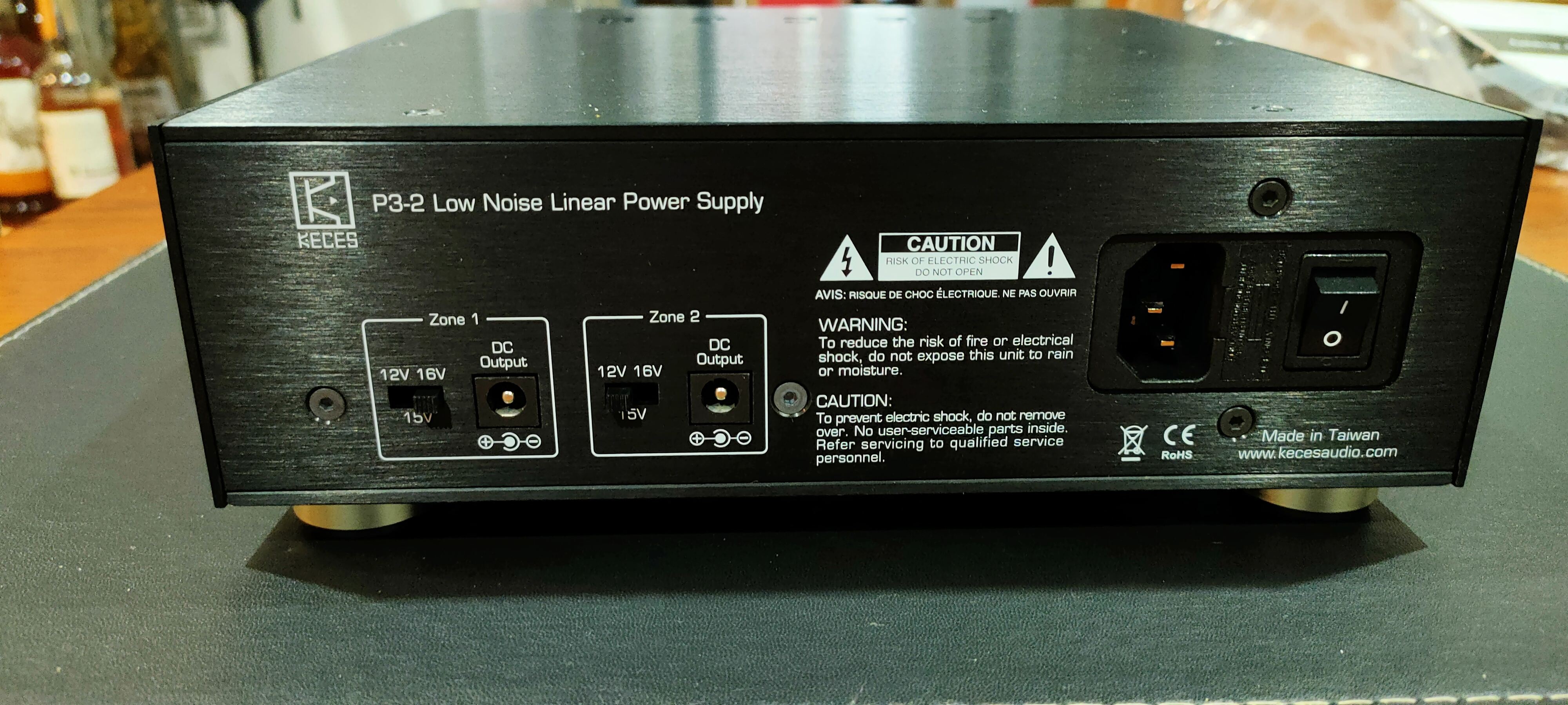 Keces P3-2 Linear Power Supply 12v/15v/16v x 2 - Hi-Fi and Cinema ...