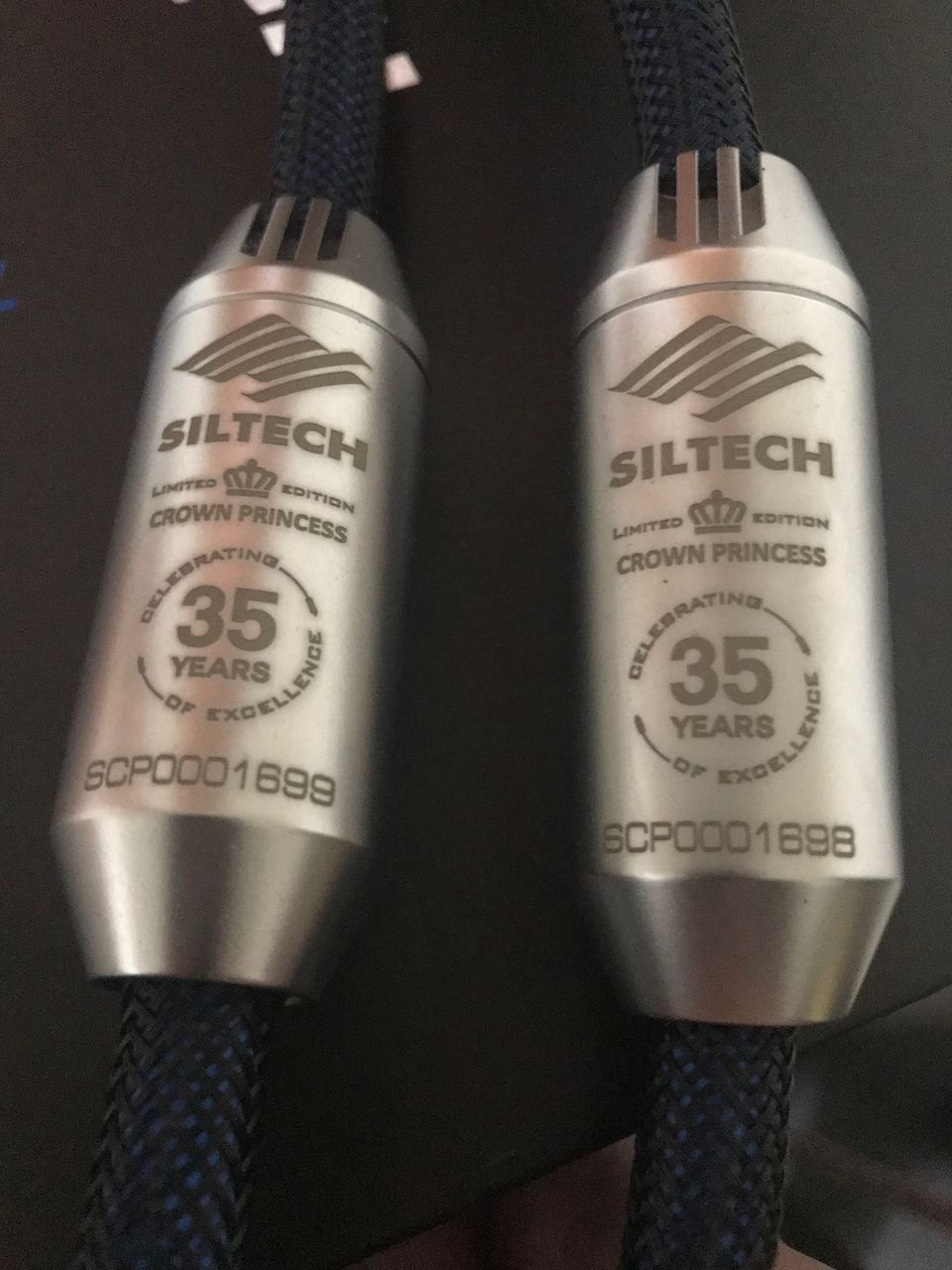 Siltech Crown Princess 35 Years Anniversary 1.0m RCA a pair - Hi-Fi and ...