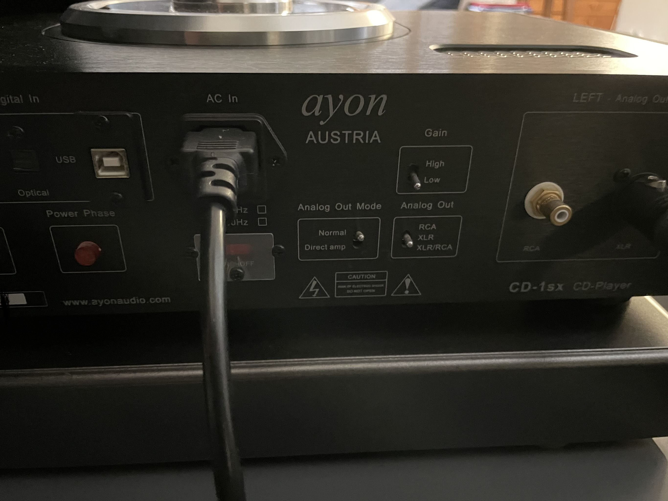 Ayon CD-1 sx Vacuum Tube Class A CD- Player. - Stereo, Home Cinema ...