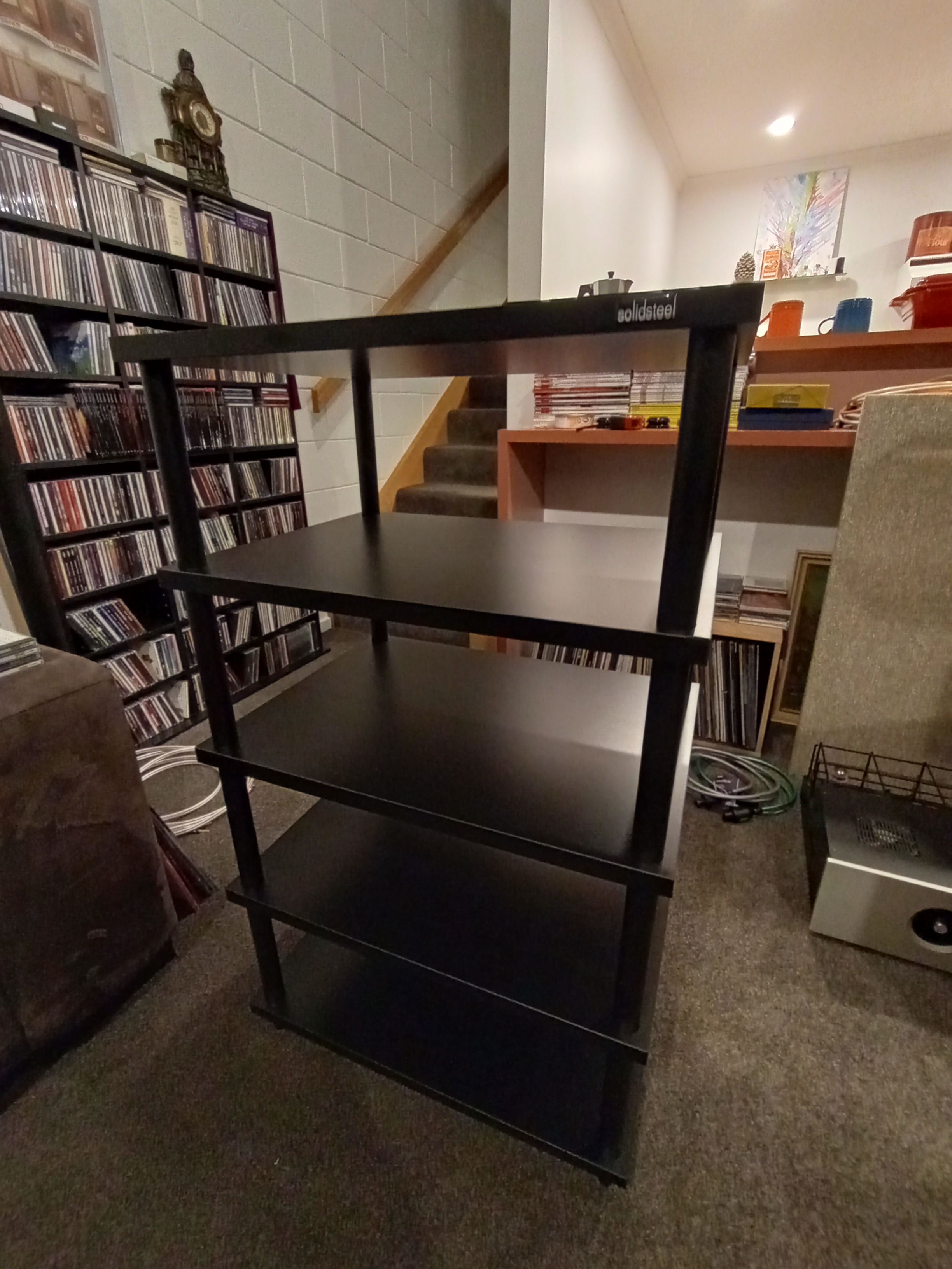 Solidsteel s2-5 5 shelf hifi rack - Hi-Fi and Cinema Cables ...