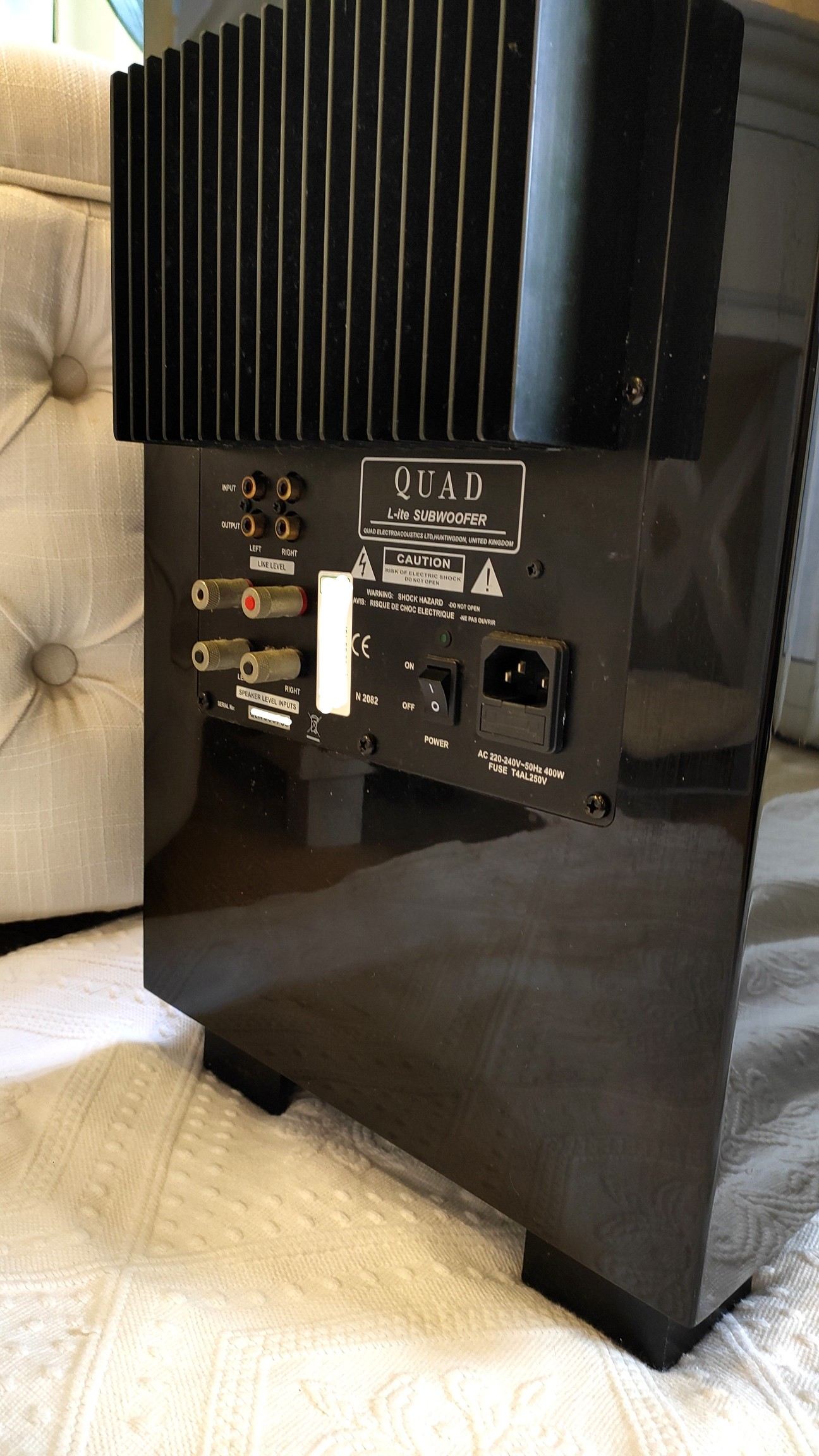 Quad L-ite Active Subwoofer. High gloss finish. - Stereo, Home Cinema ...