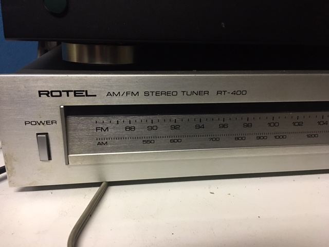 Rotel RT - 400 AM/FM TUNER - Stereo, Home Cinema, Headphones Components - StereoNET