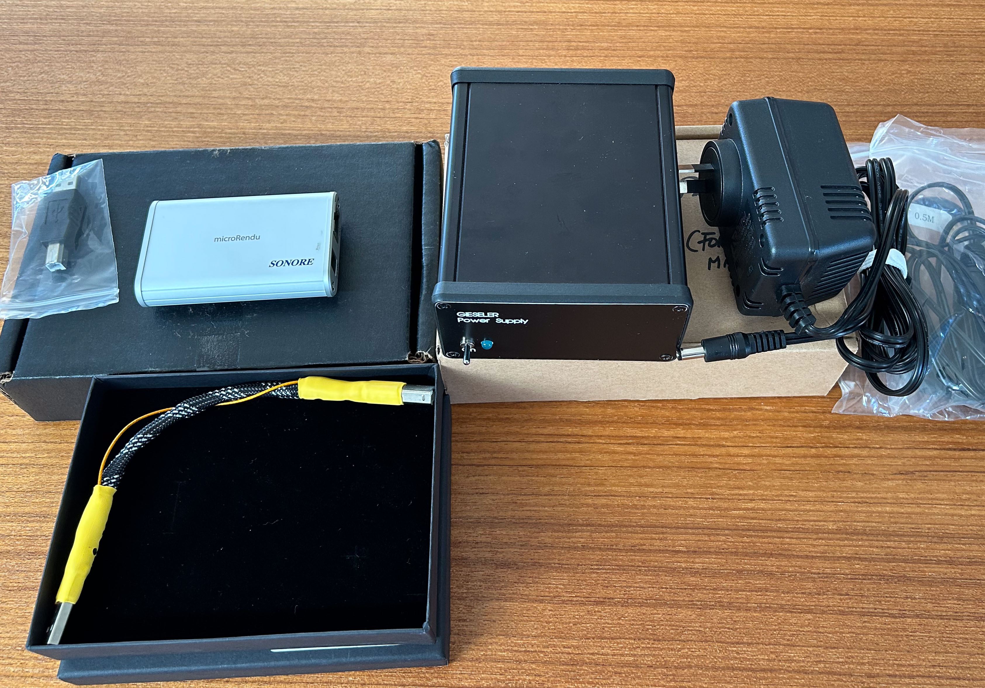 Sonore microRendu plus GIESELER 7.5V LPS and Regen Link - Stereo, Home Cinema, Headphones ...