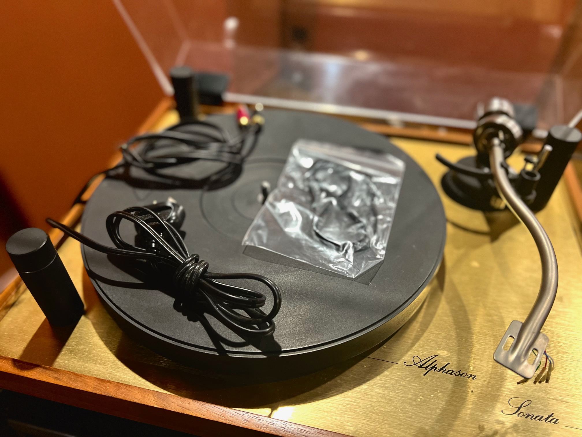 Alphason Sonata Turntable w/ Alphason HR-100MCS Tonearm. - Stereo, Home ...