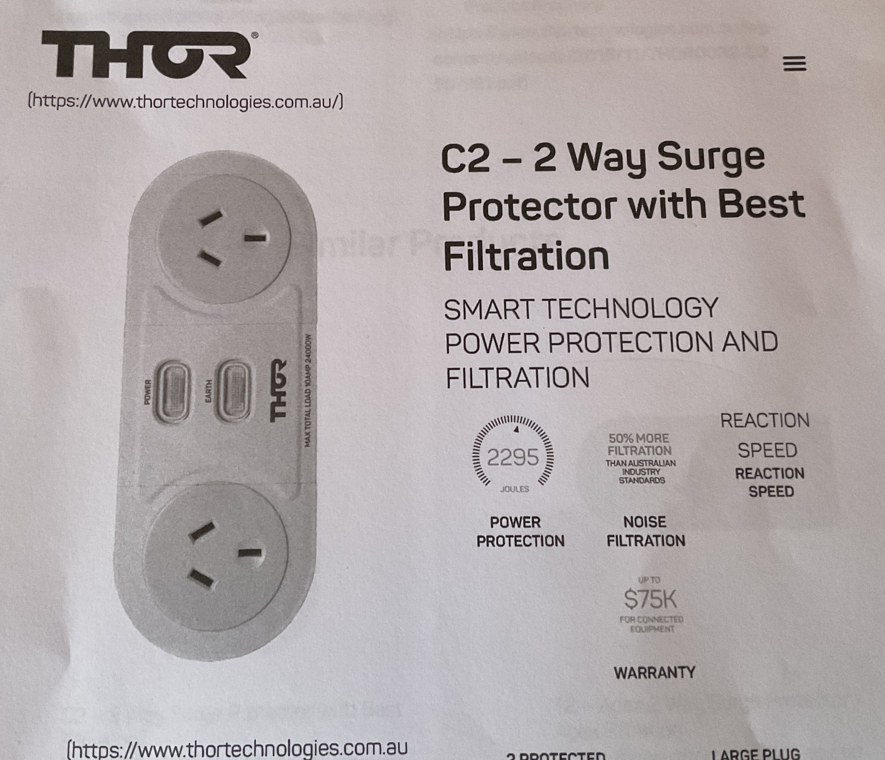 THOR INDUSTRIES C2 |﻿ Hi-Fi and Cinema Cables & Accessories