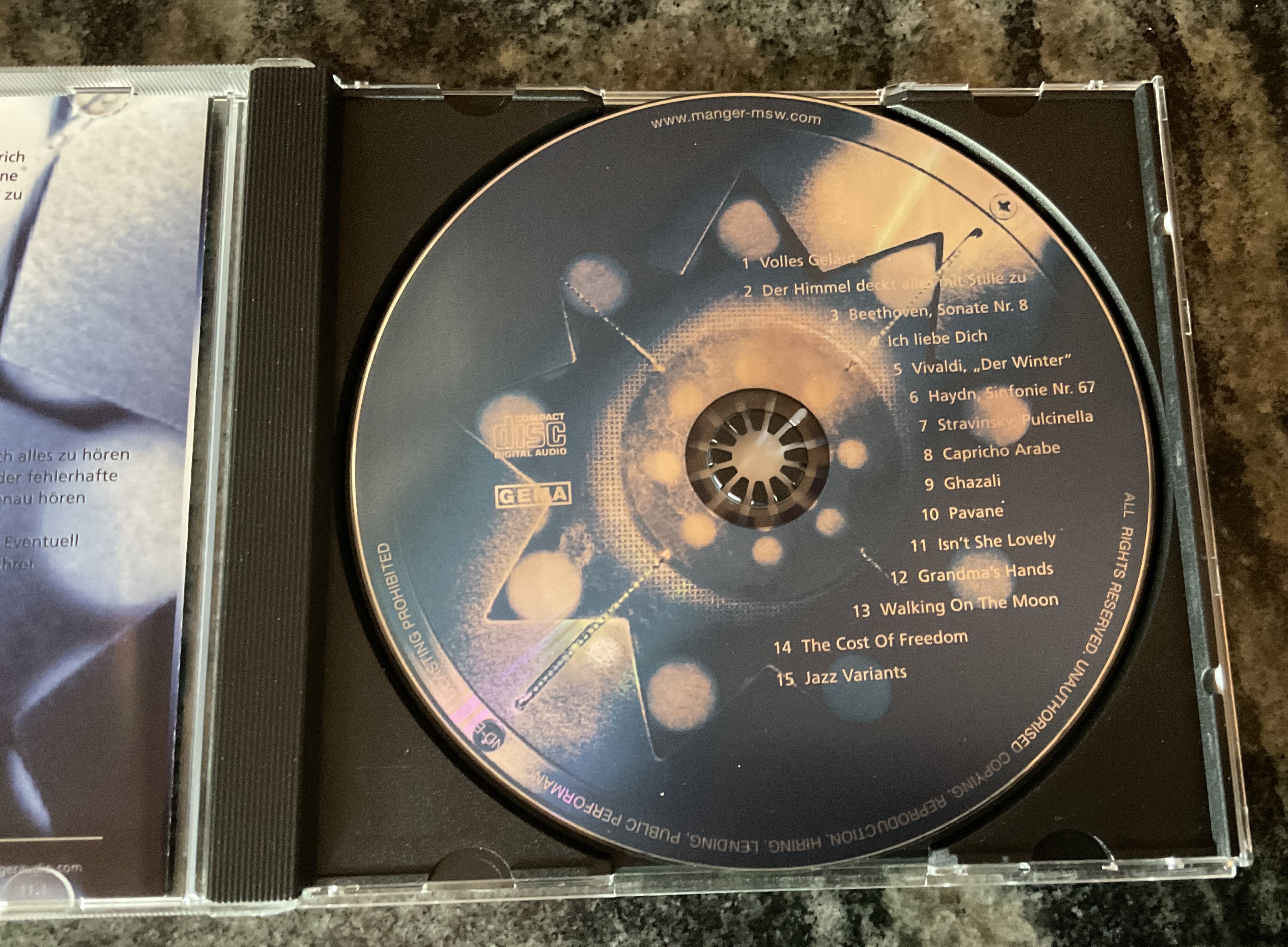 MANGER AUDIO Collection CD - Vinyl, CD, and Blu-ray - StereoNET