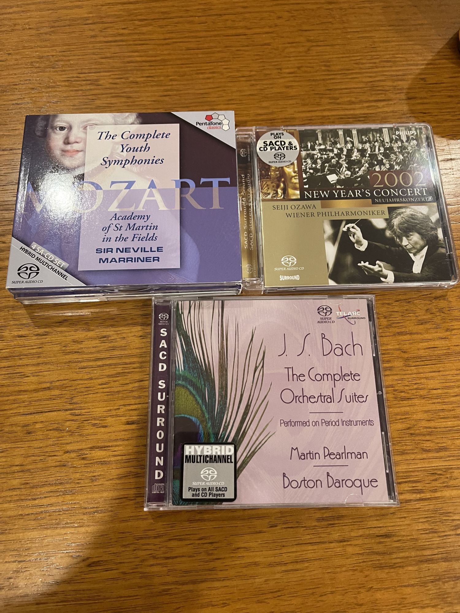 Classical SACD titles - Vinyl, CD, and Blu-ray - StereoNET