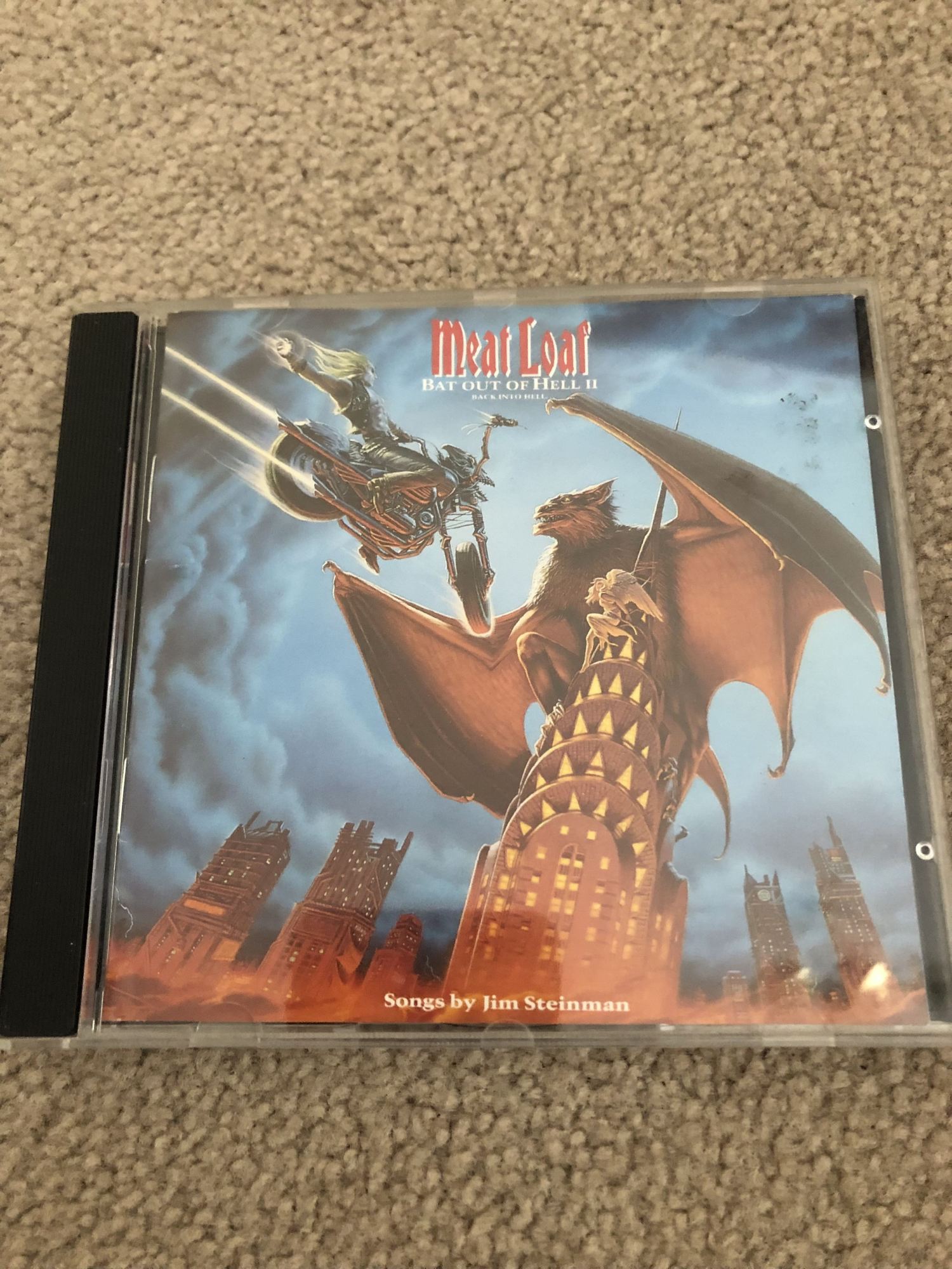 Meat Loaf - Bat Out Of Hell II: Back Into Hell CD |﻿ Vinyl, CD, and Blu-ray