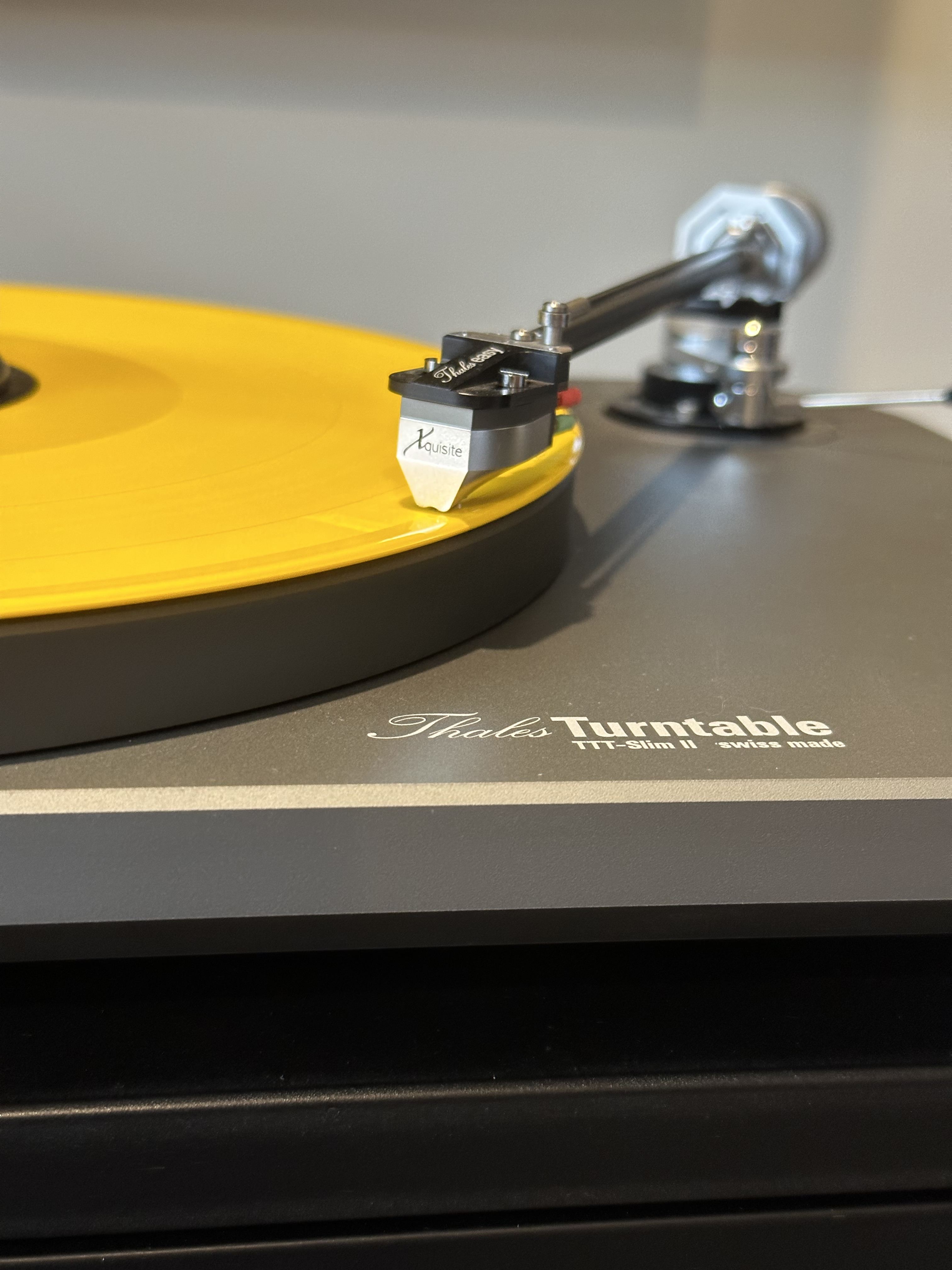 Thales Turntable TTT-Slim 2 Swiss Made - Stereo, Home Cinema ...