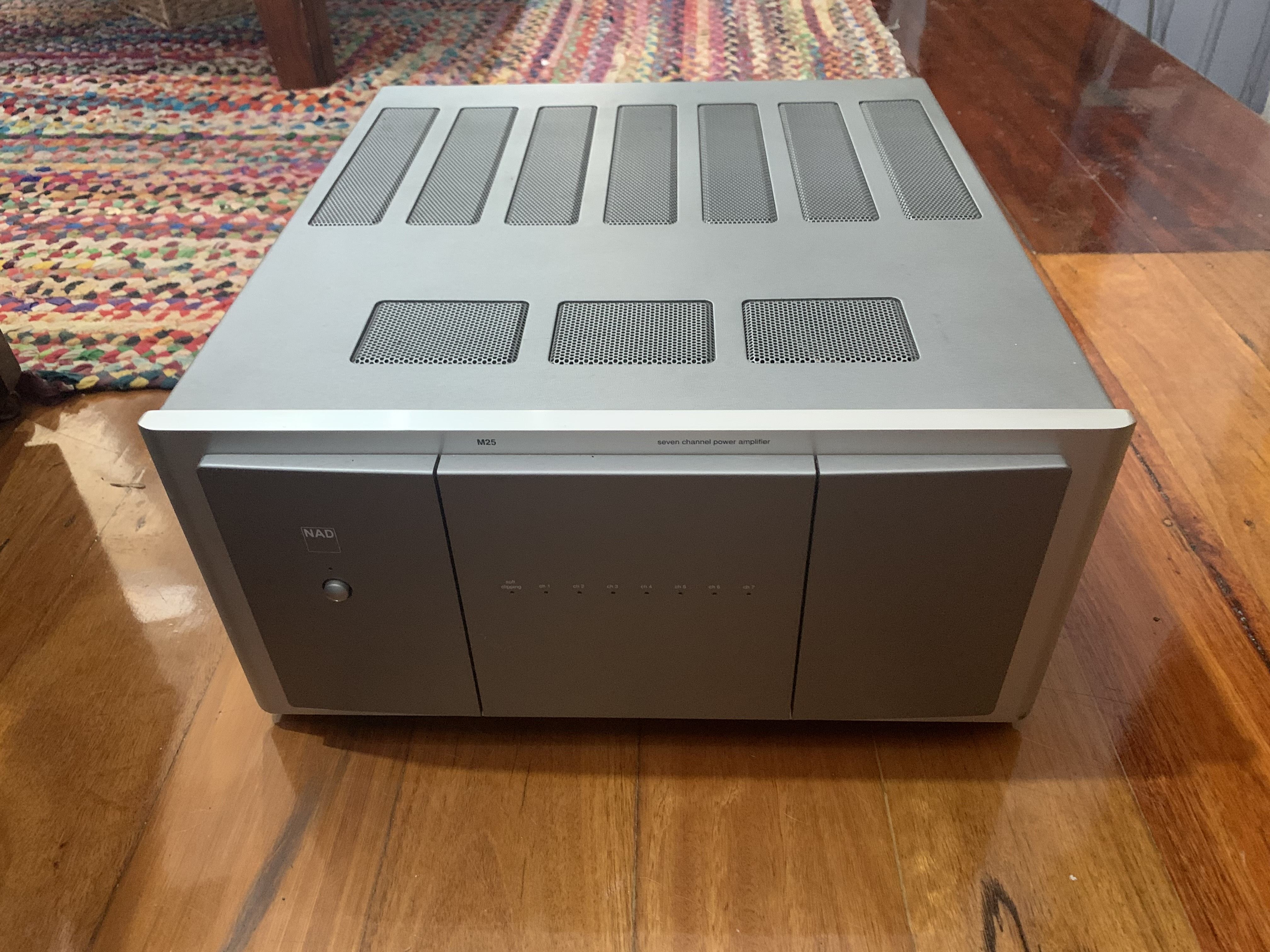 NAD Masters Series M25 7-Channel Amplifier - Stereo, Home Cinema ...