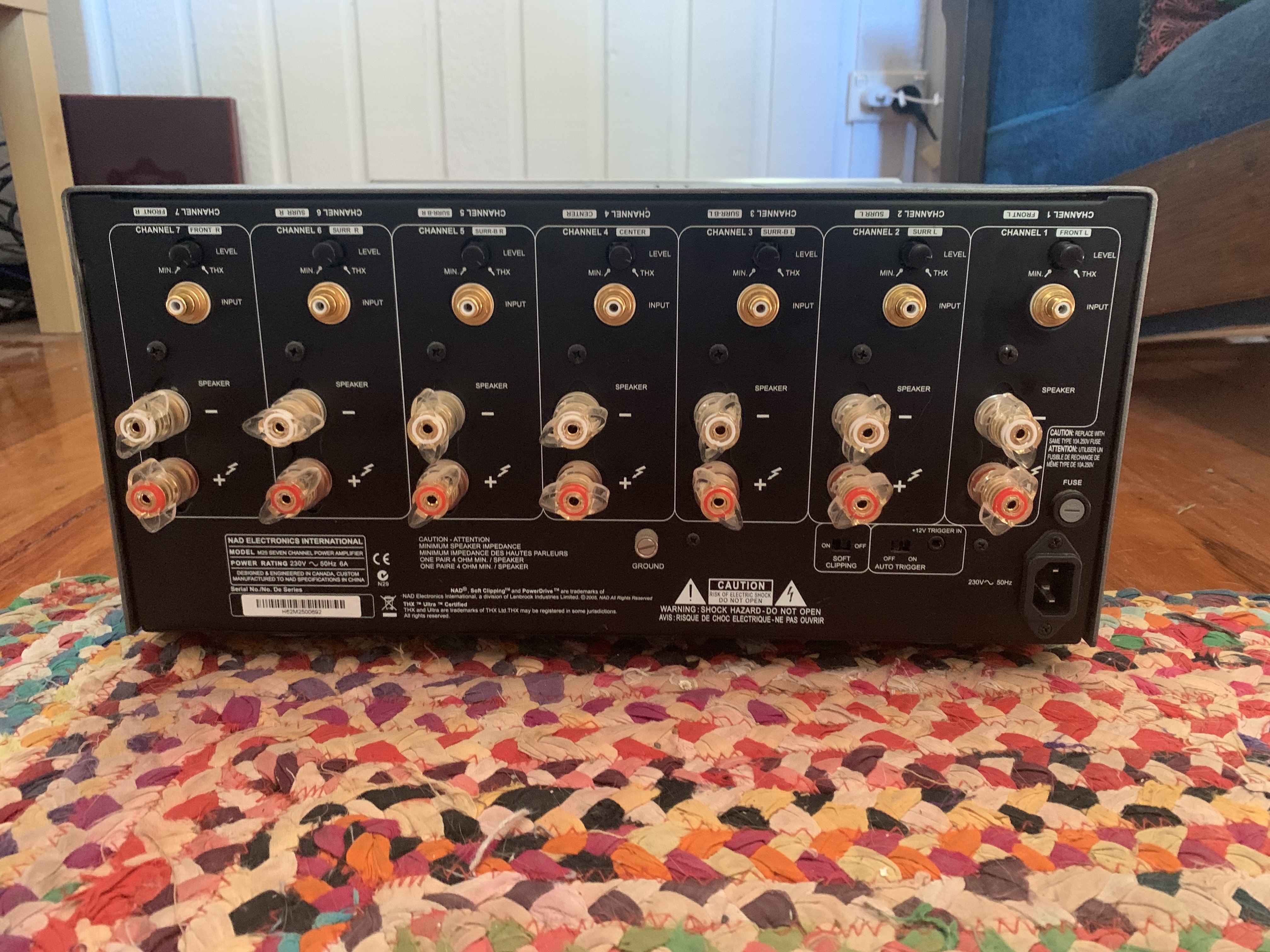 NAD Masters Series M25 7-Channel Amplifier - Stereo, Home Cinema ...