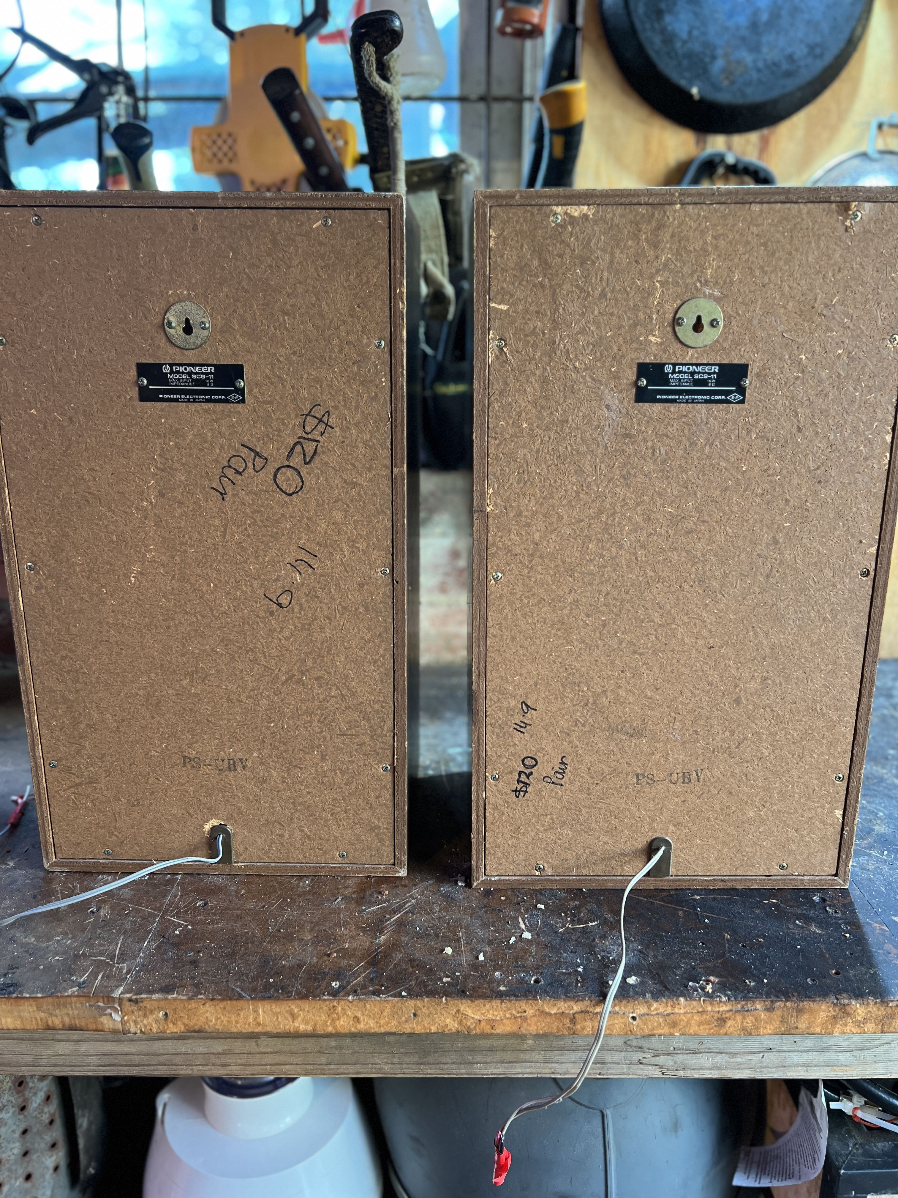 Pioneer SCS-11 Fullrange Speakers - Stereo, Home Cinema, Headphones ...