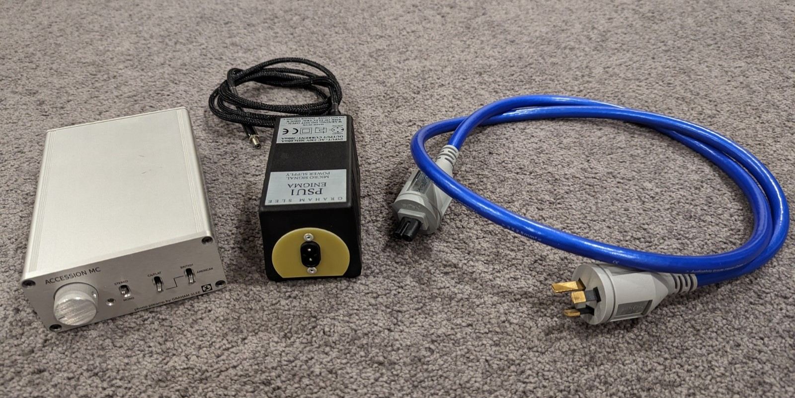 Graham Slee Accession MC Phono, Enigma PSU1 & Isotek Premier - Stereo ...