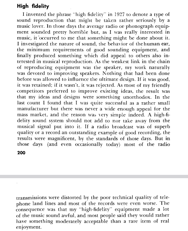 Hi-Fi (High Fidelity), is it really High Fidelity sometimes? - General ...