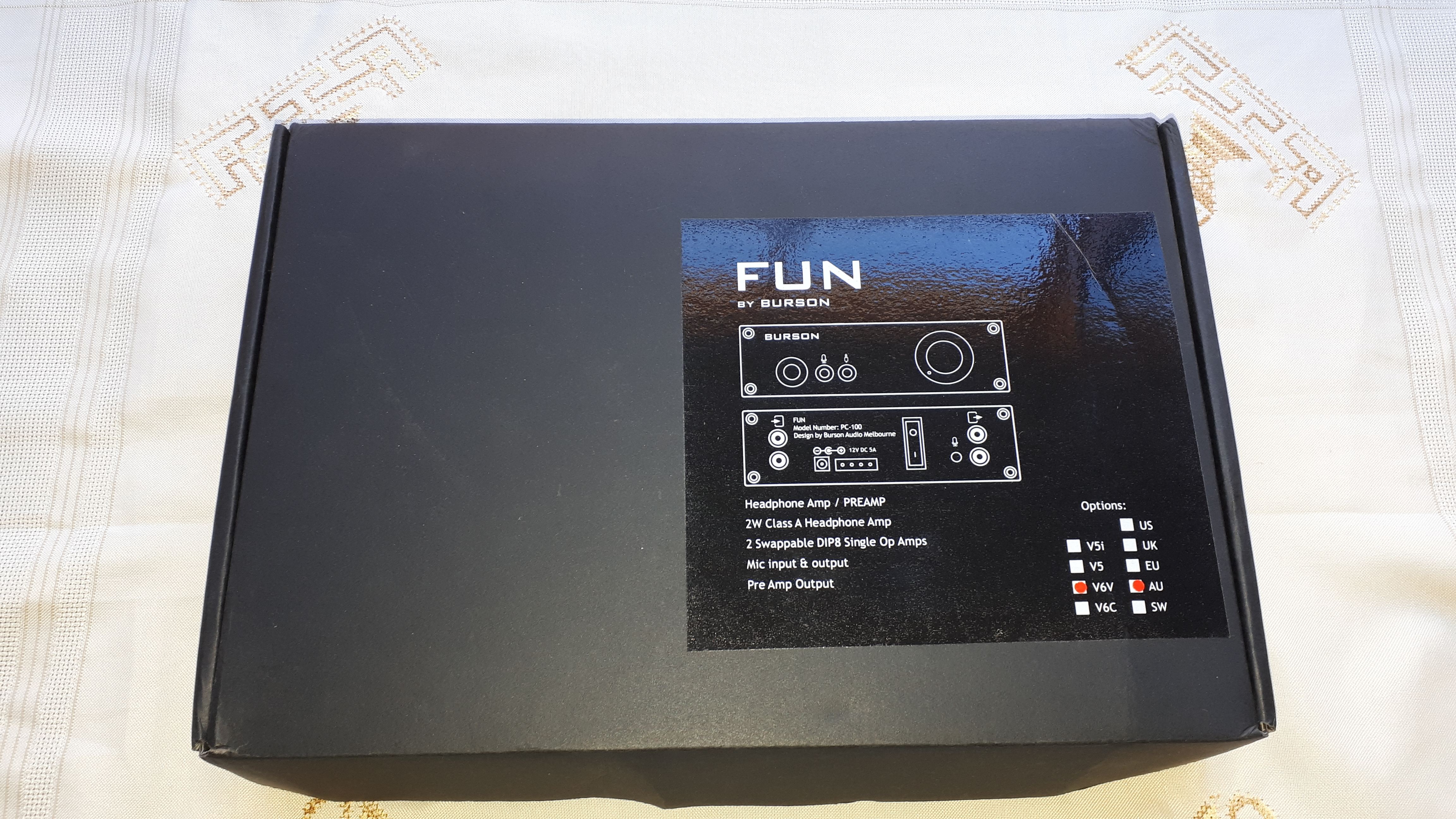 Burson Fun preamp / headphone amp - mint. - Stereo, Home Cinema ...