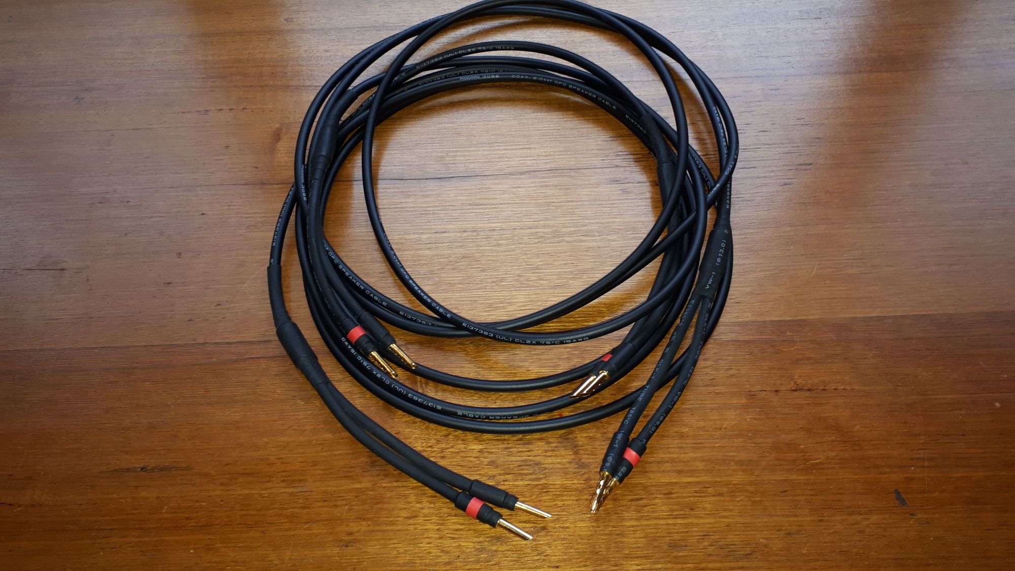 Mogami 3082 speaker cable - 3m - Hi-Fi and Cinema Cables & Accessories - StereoNET