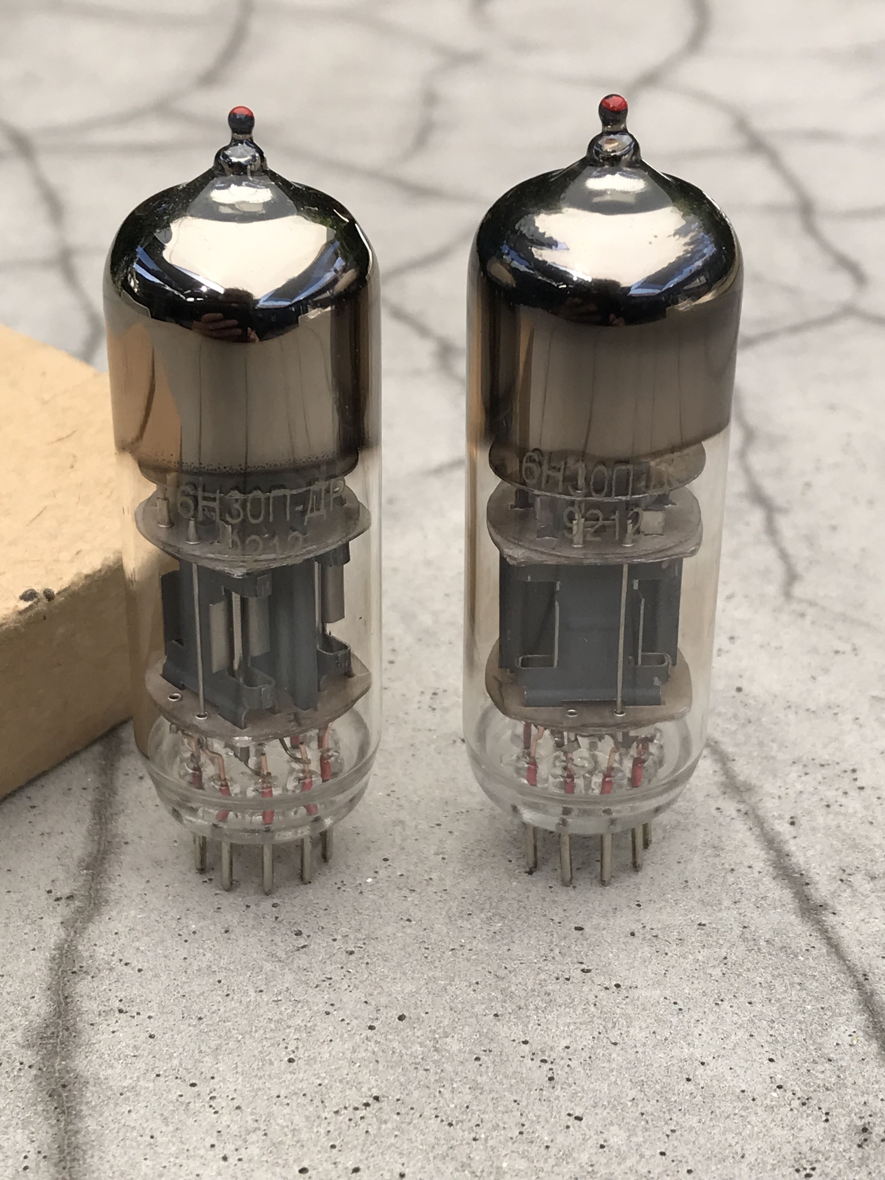 Pair of NOS Reflektor 6H30PI-DR (pre Sovtek) - Hi-Fi and Cinema Cables ...