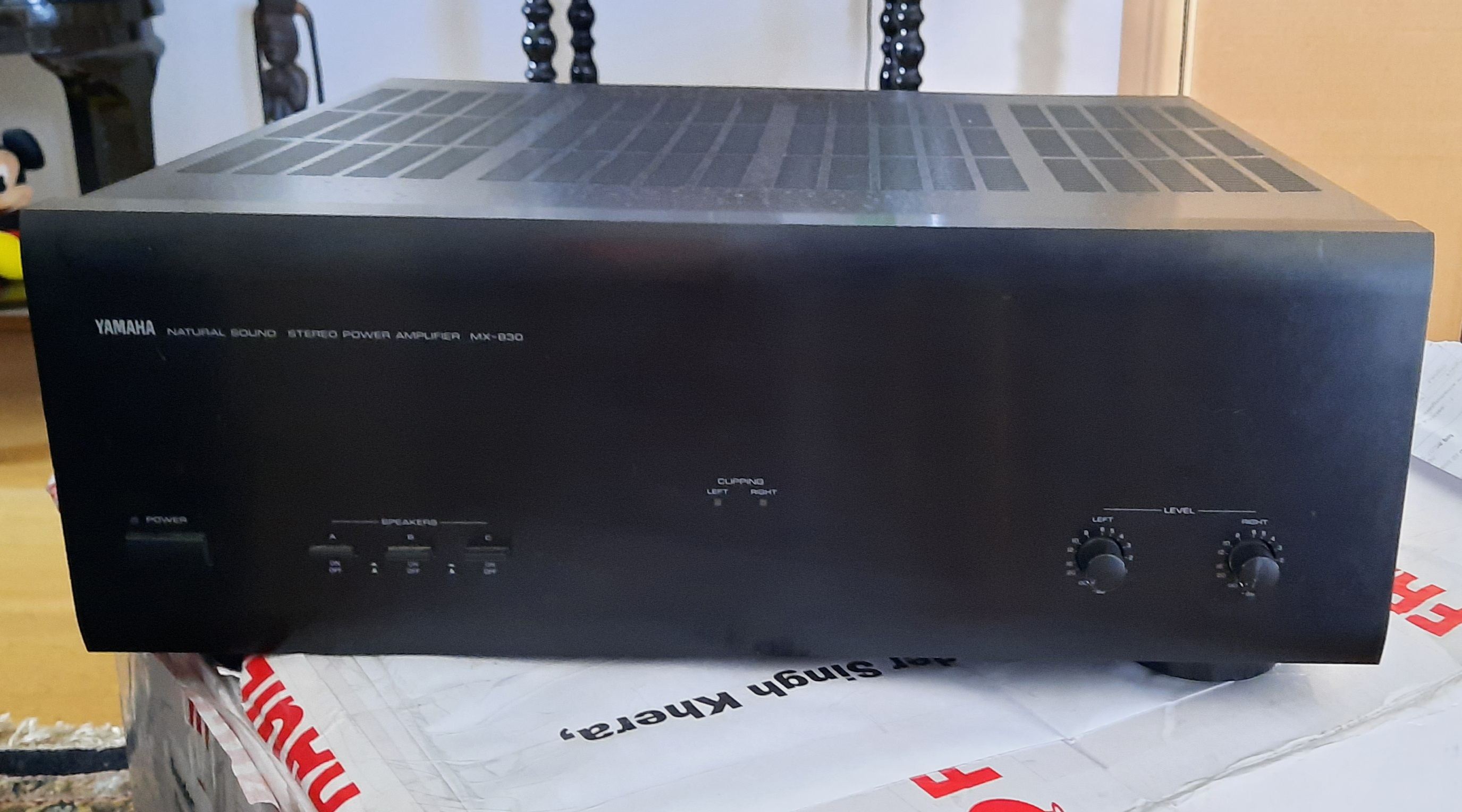 Yamaha MX-830 Stereo Power Amplifier 200 wpc - Stereo, Home Cinema ...