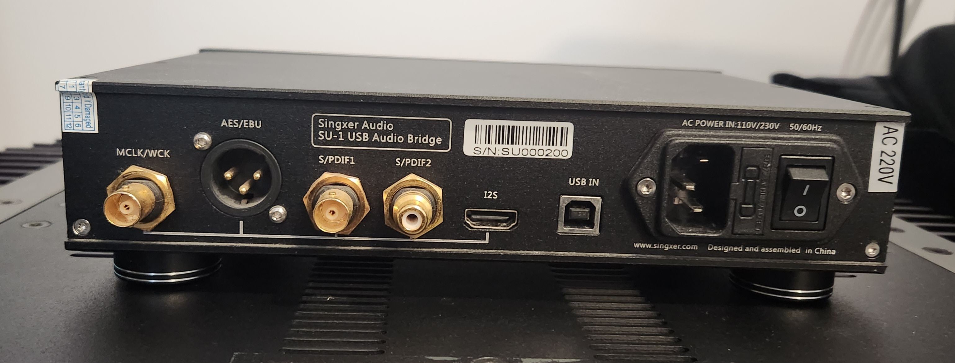 Singxer SU-1 XMOS USB Audio Bridge |﻿ Stereo, Home Cinema, Headphones ...